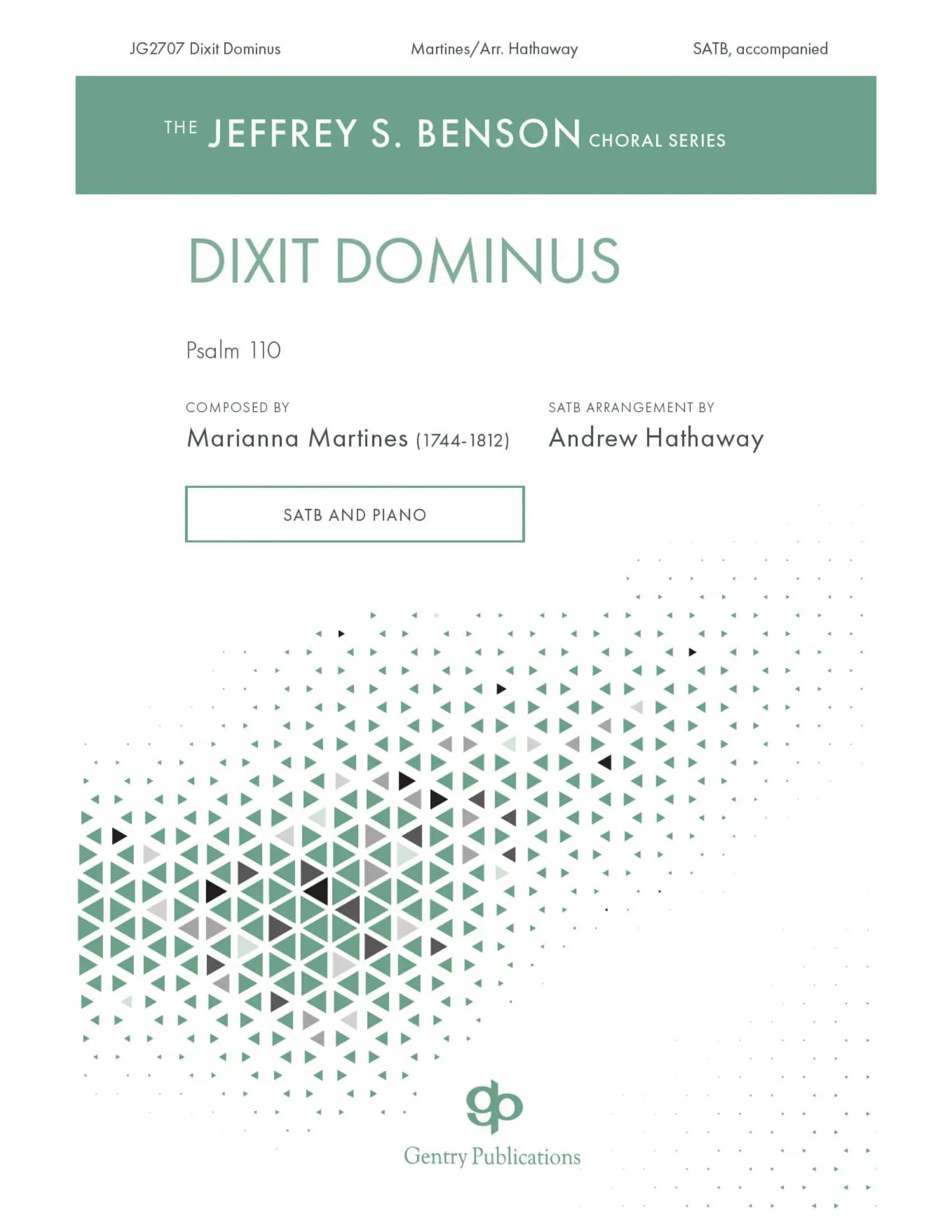 Dixit Dominus - SATB - Digital - Gentry Publications