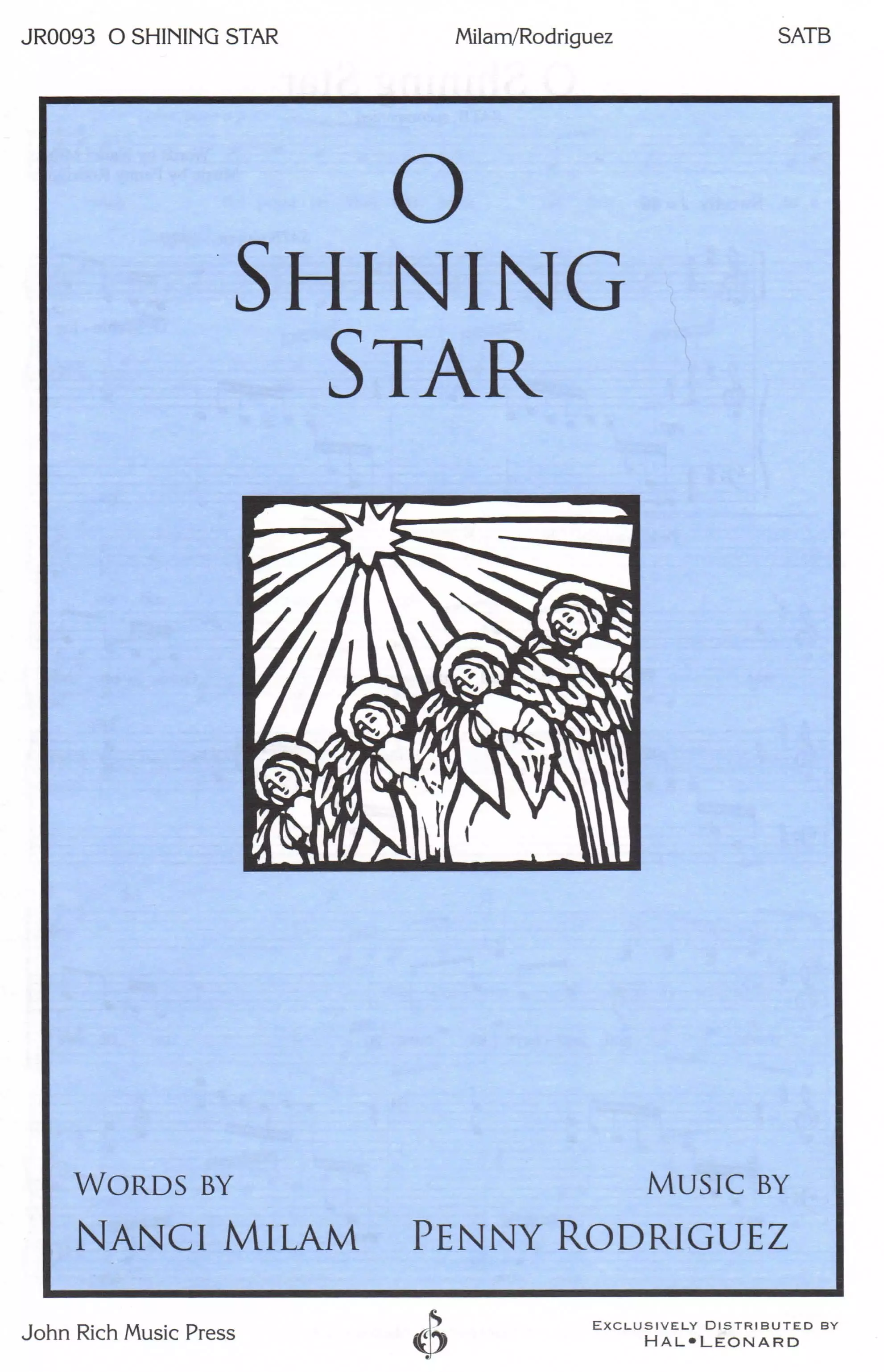 O Shining Star - SATB - Choral Score - Pavane Publishing