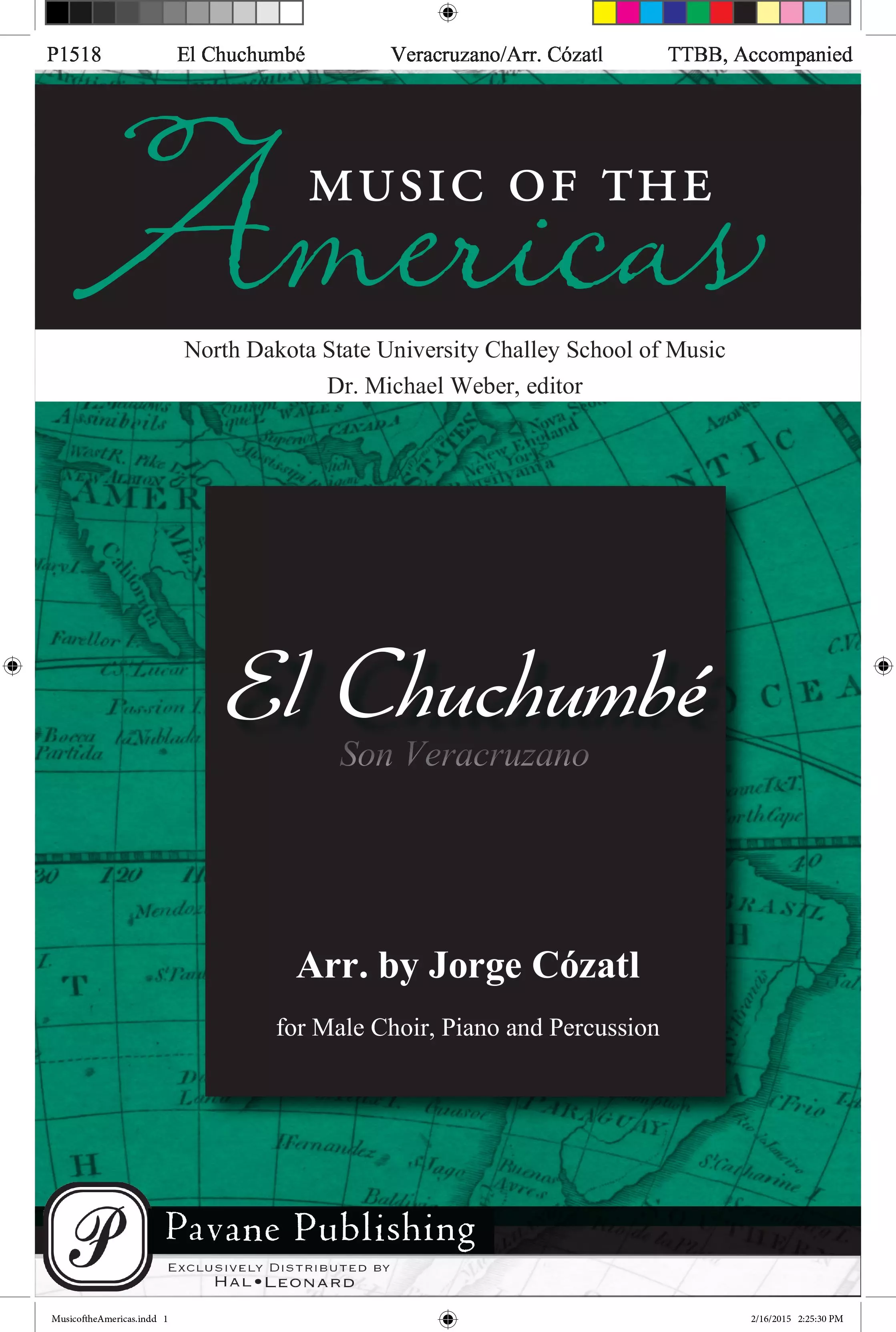 El Chuchumbe - TB/TTB/TBB/TTBB - Choral Score - Digital - Pavane Publishing