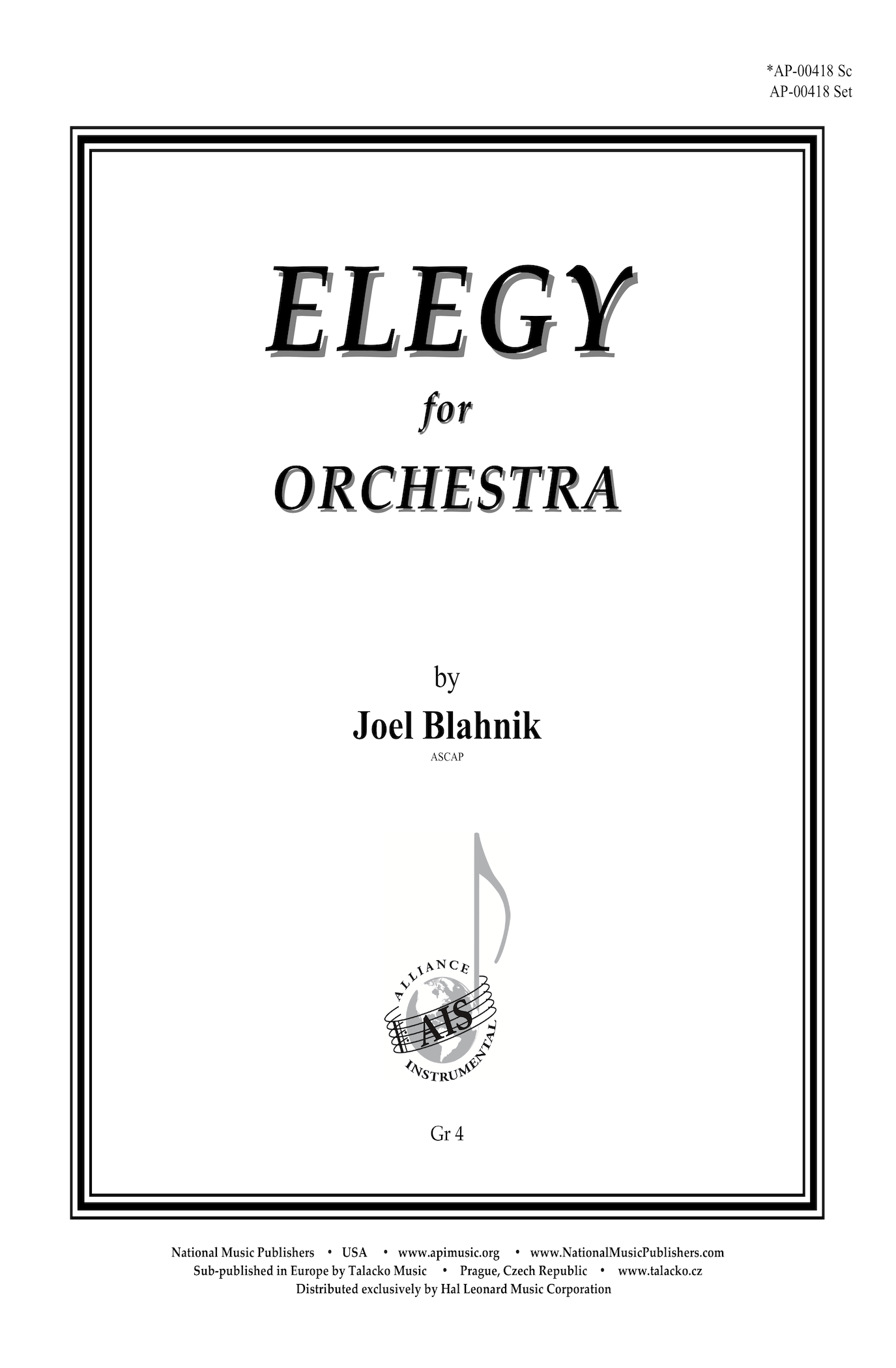 Orchestra - Alliance Publications, Inc.
