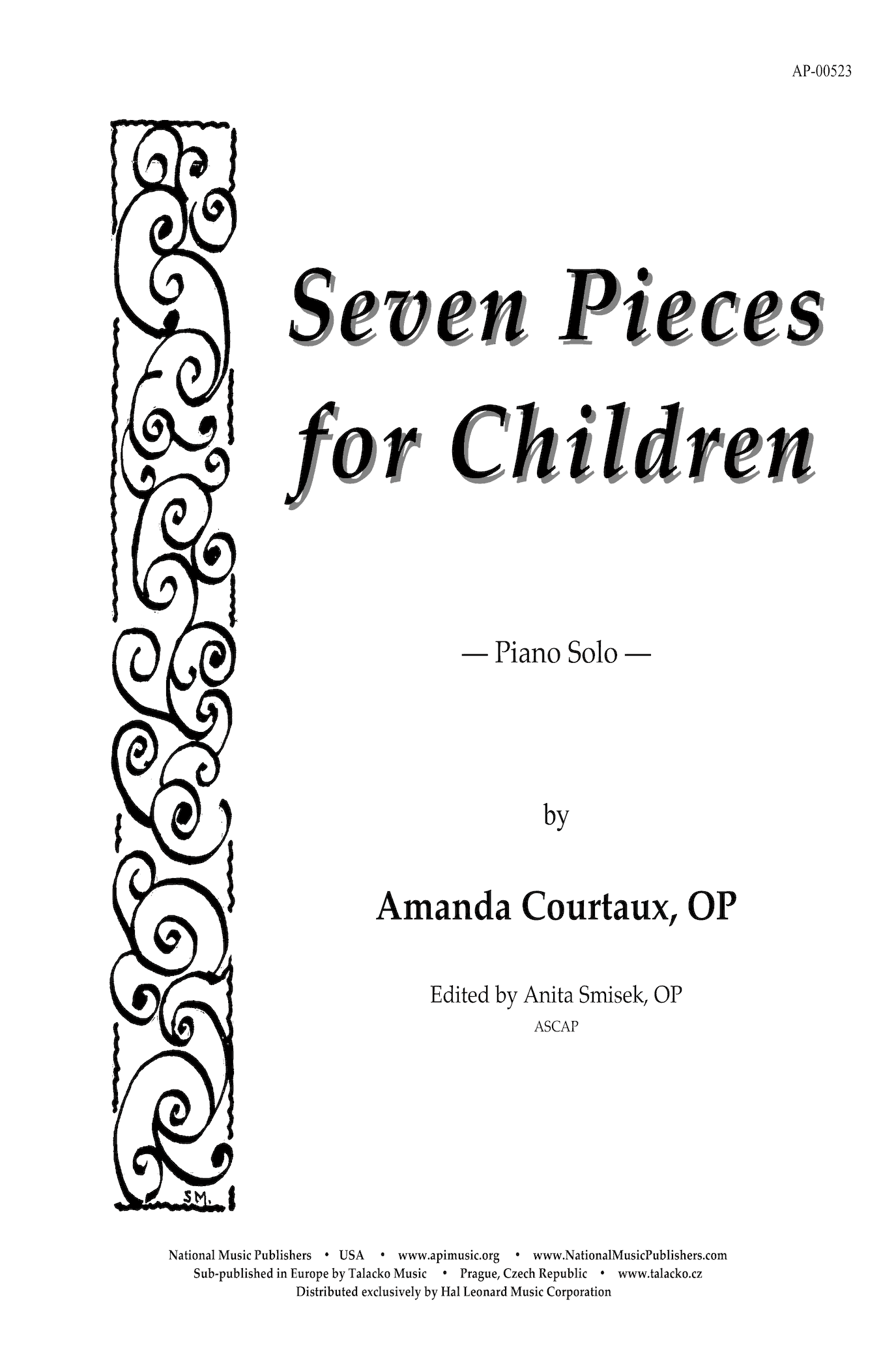 Seven Pieces For Children - Piano Solo - Piano Solo