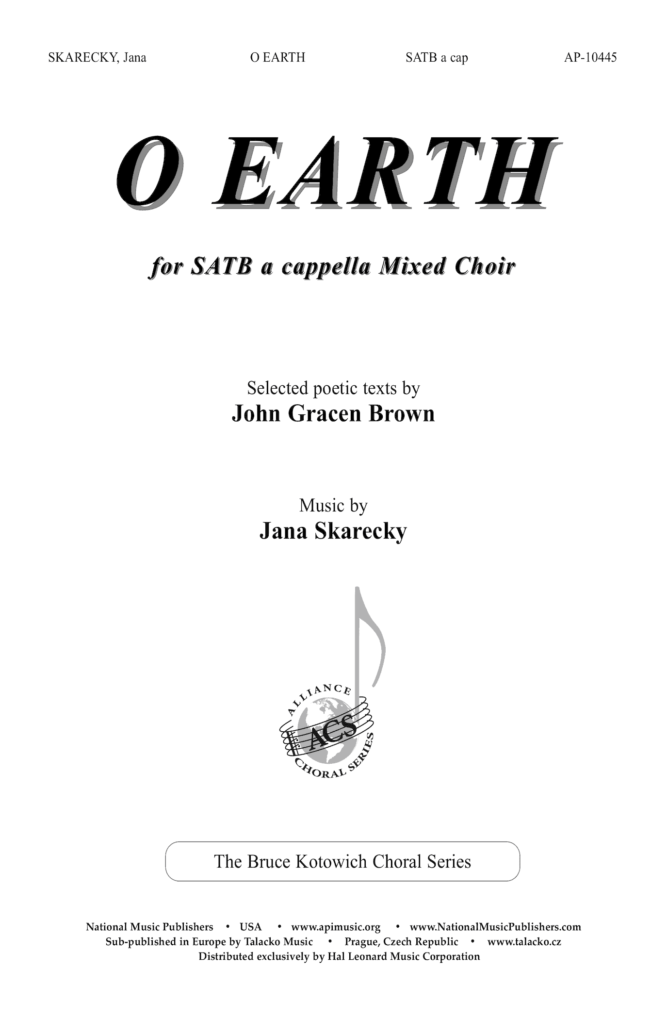 EARTH - National Music Publishers