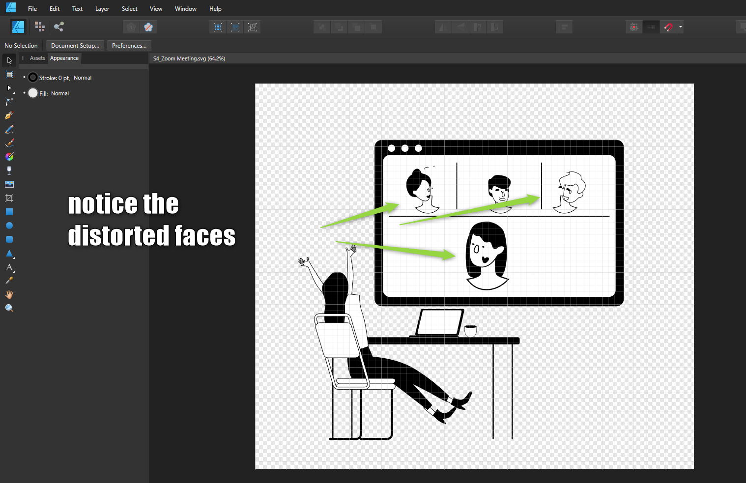 Affinity designer SVG image distorted - V1 Bugs found on Windows ...