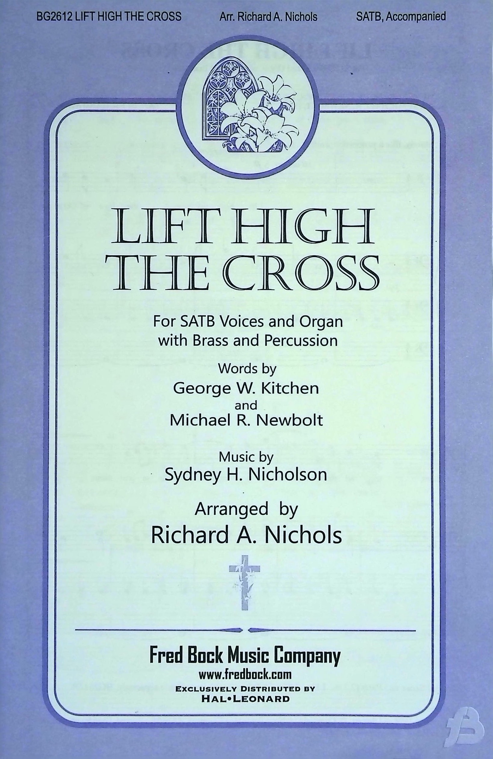Lift High The Cross - SATB - Fred Bock Music