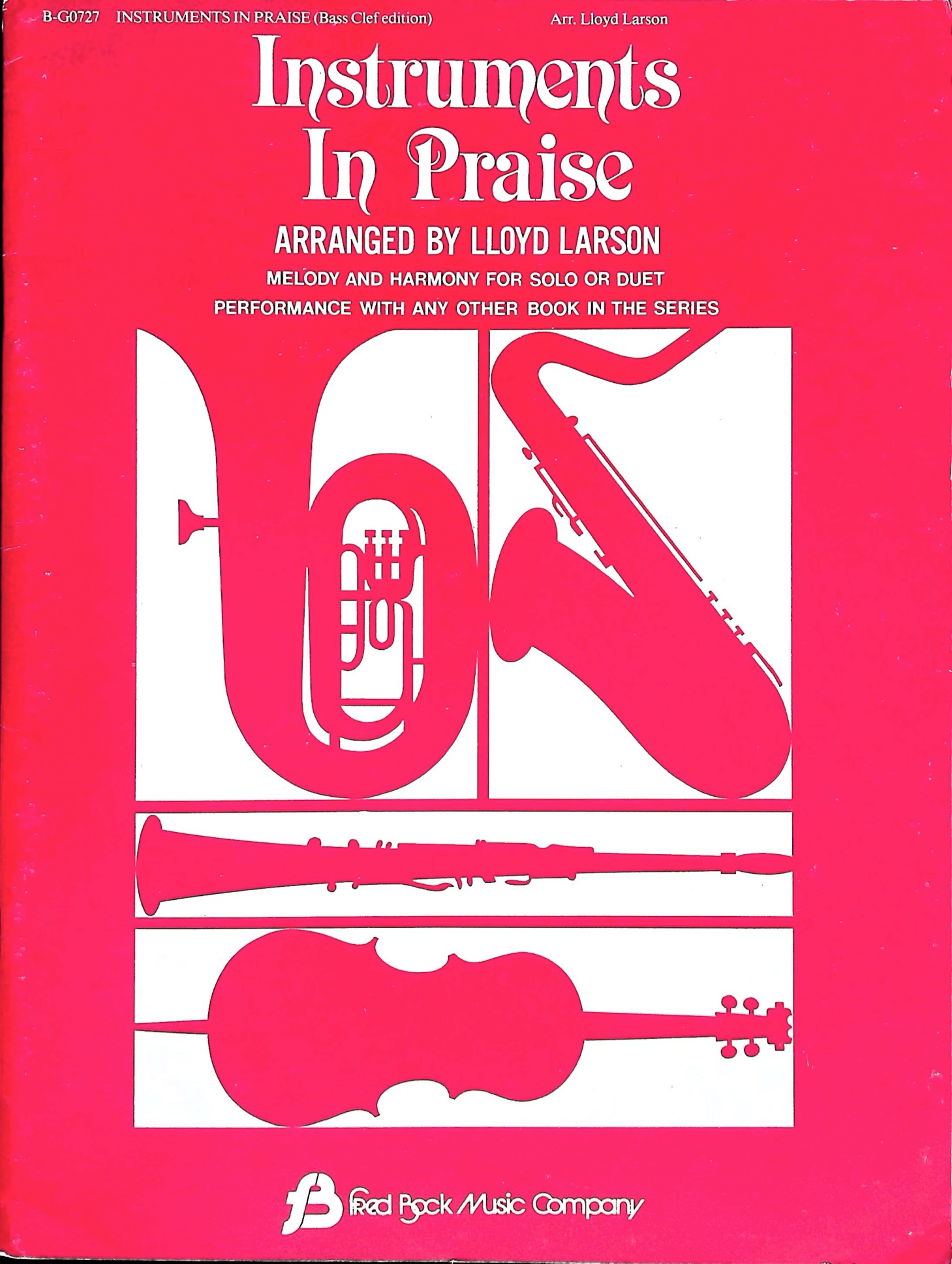 Instruments In Praise - Bass Clef ed