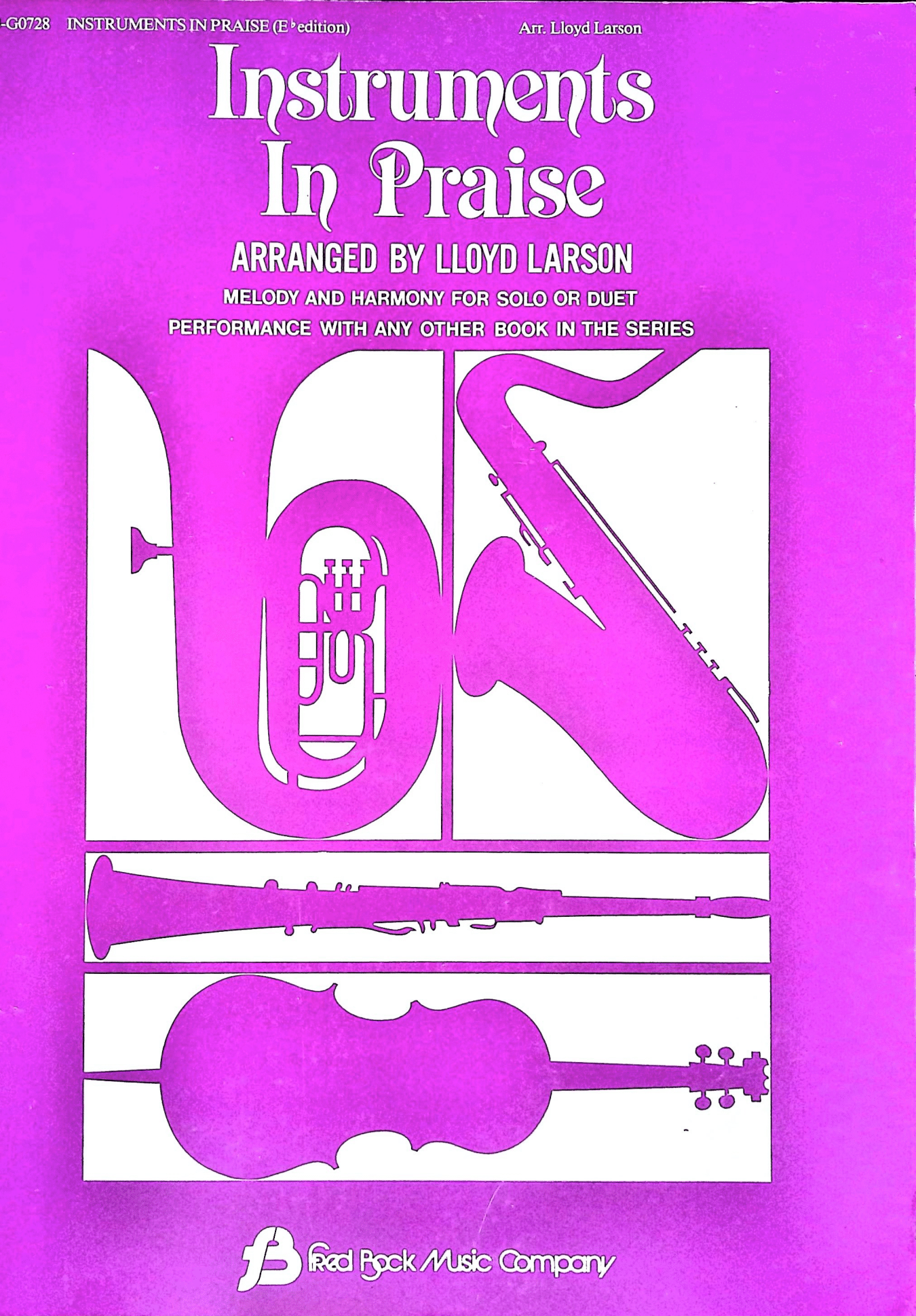 Instruments In Praise - Eb edition - Fred Bock Music