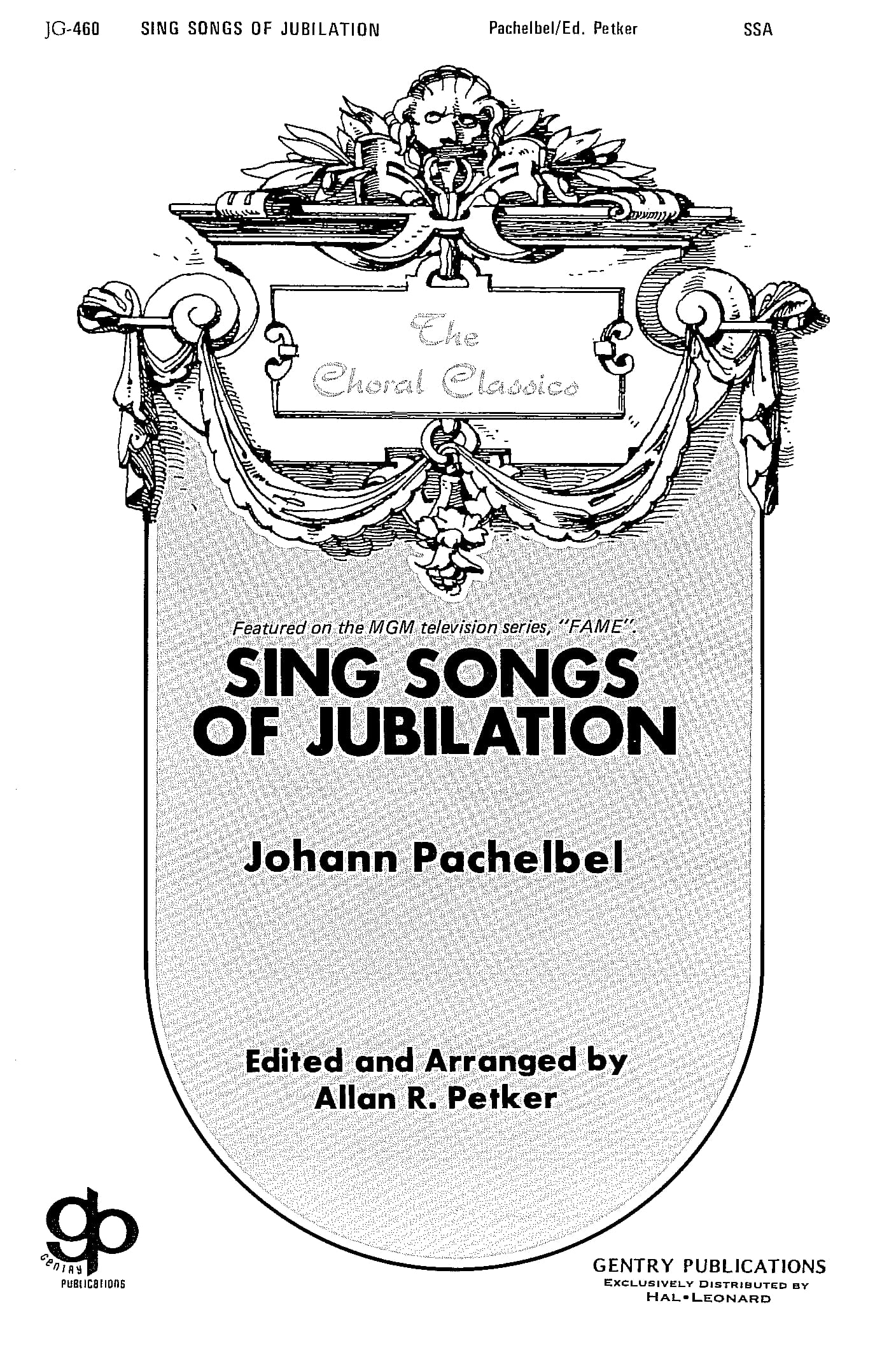 Sing Songs Of Jubilation - SSA - Gentry Publications