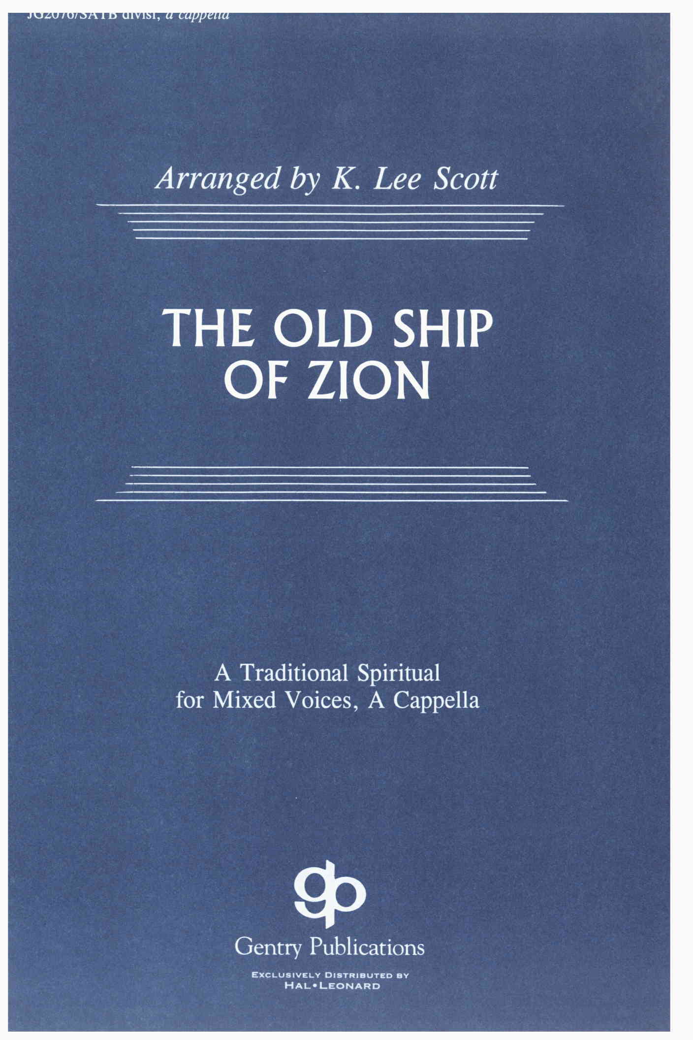 The Old Ship Of Zion - SATB - Gentry Publications