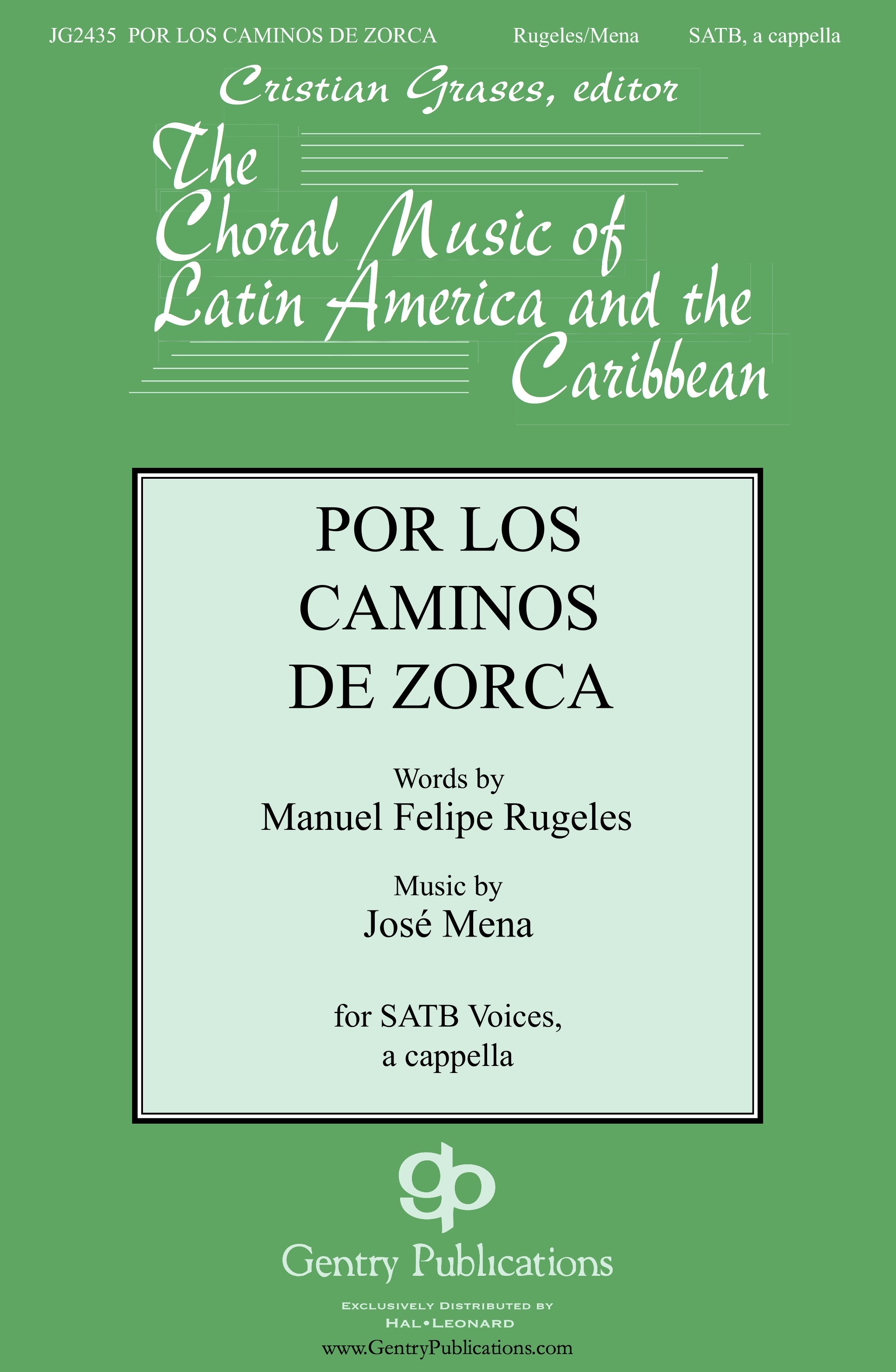 Por Los Caminos De Zorca - SATB