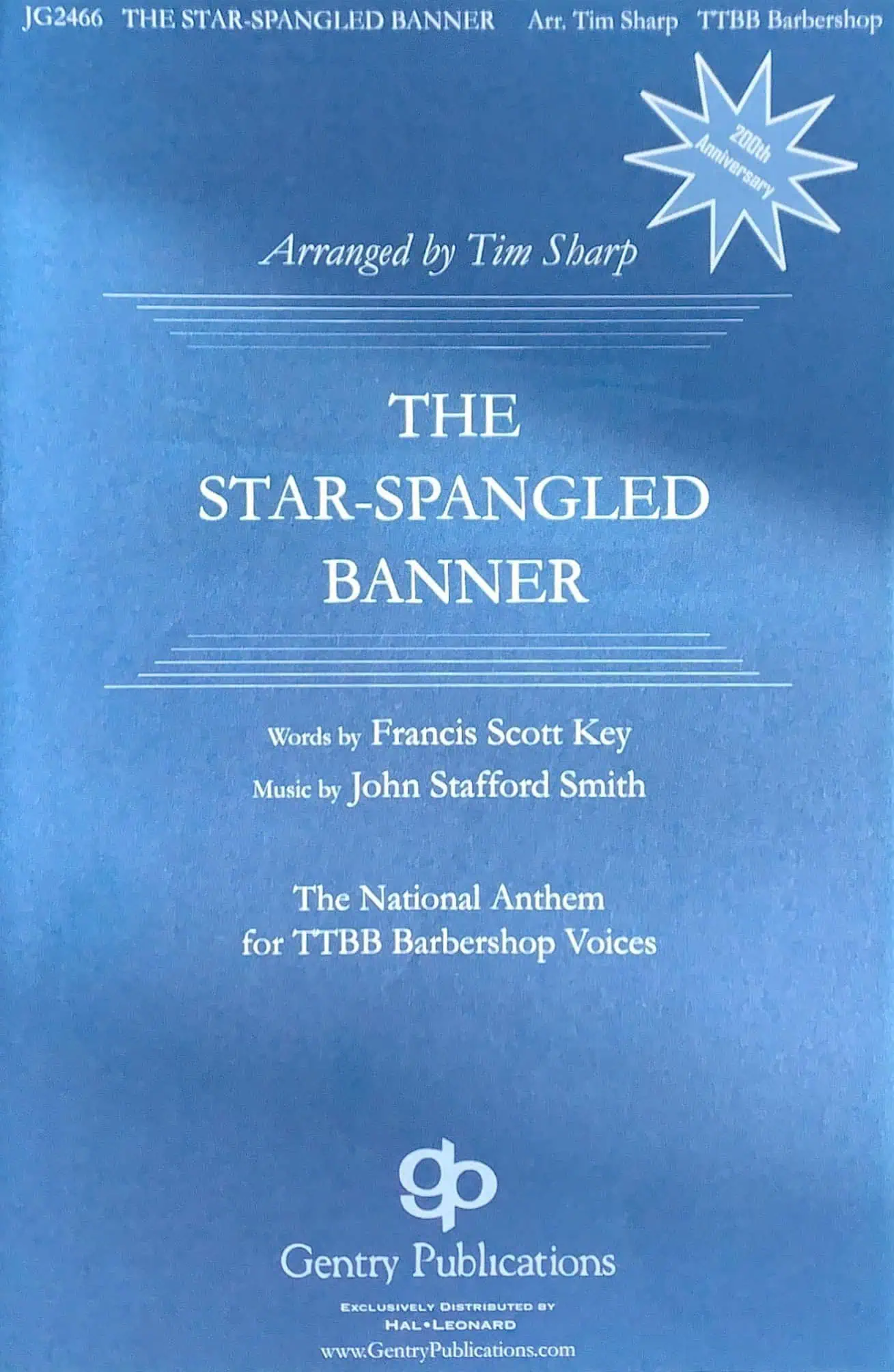 The Star-Spangled Banner - TB/TTB/TTBB