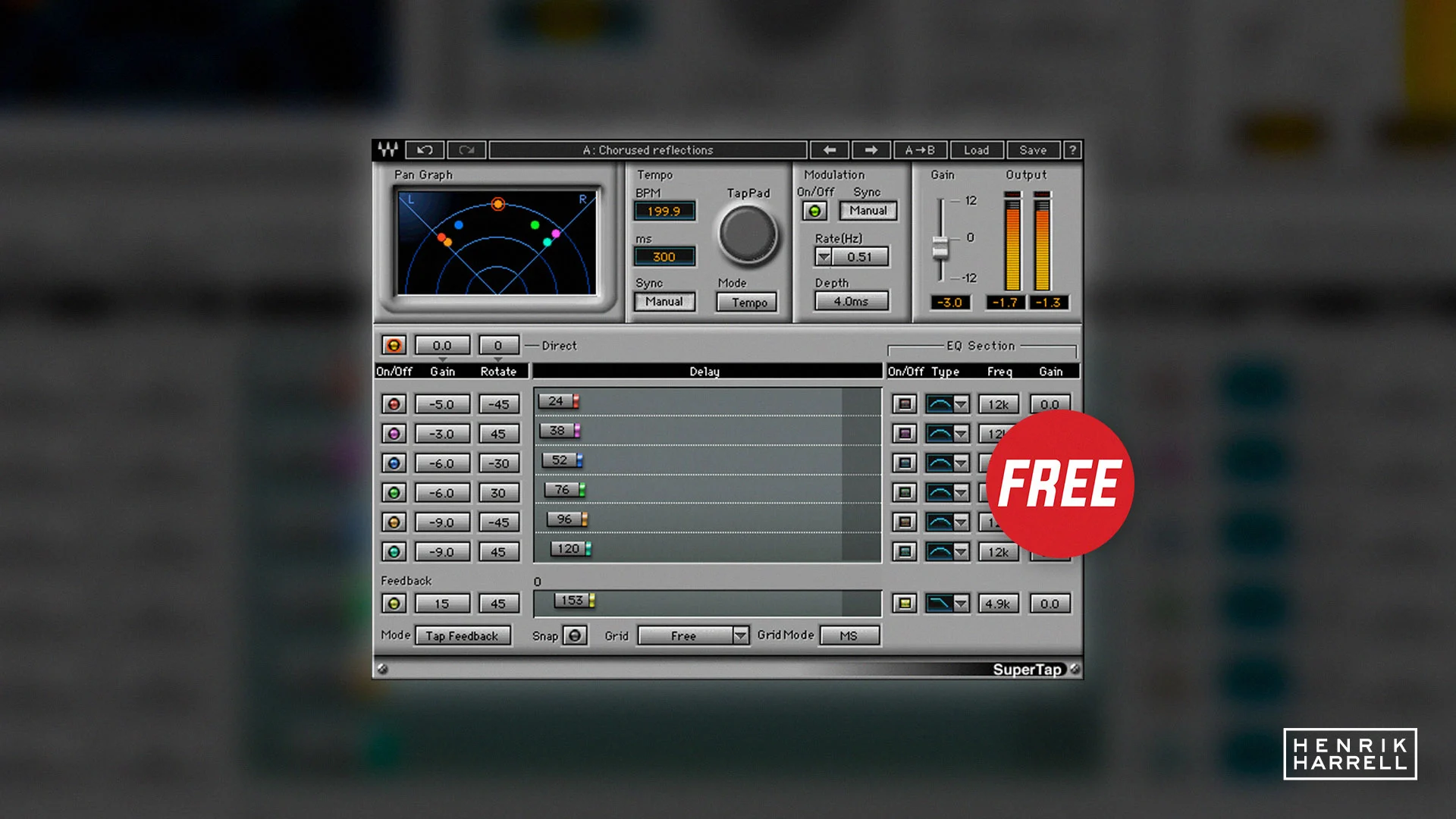 Waves SuperTap Is Free for a Limited Time Only – Henrik Harrell