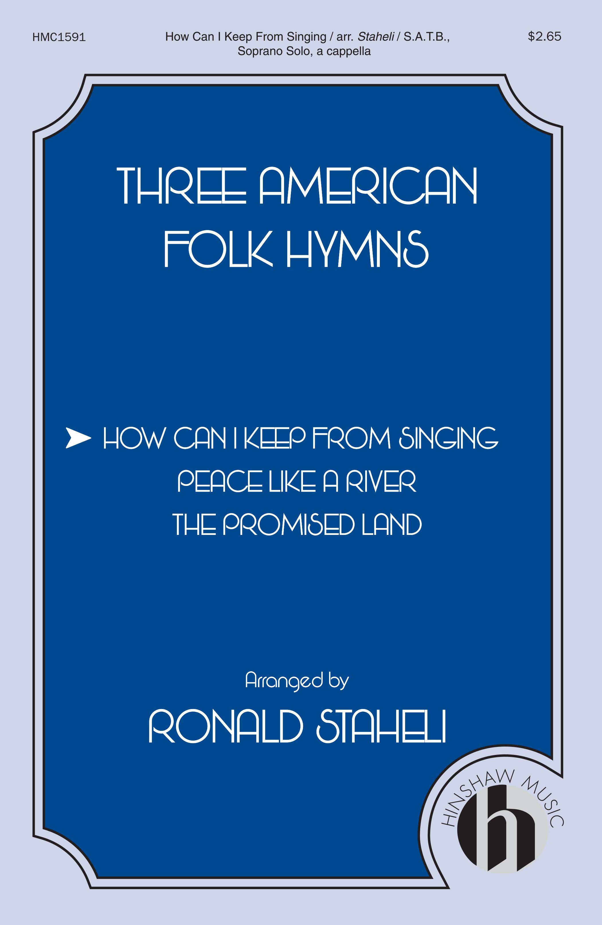 How Can I Keep From Singing - SATB - Soprano Solo
