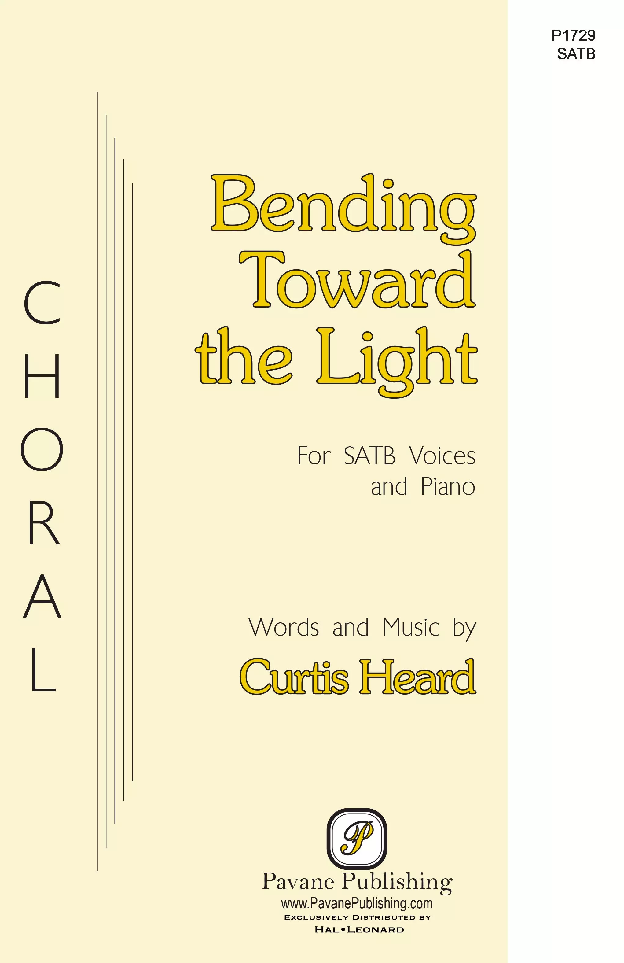 Bending Toward The Light - SATB - Choral Score - Digital - Pavane ...