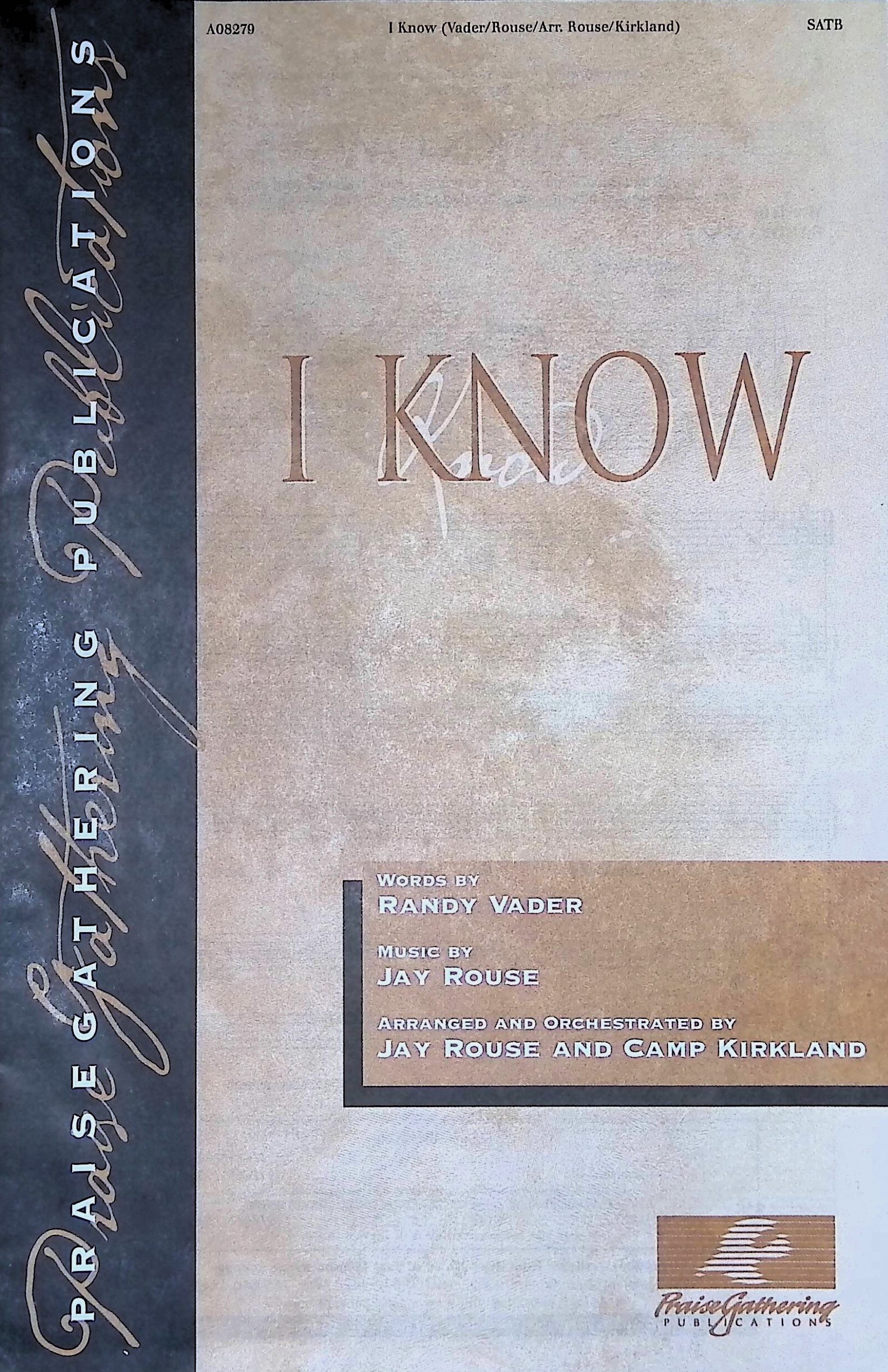 I Know – Full Score and Instrumental Parts | PraiseGathering Music Group