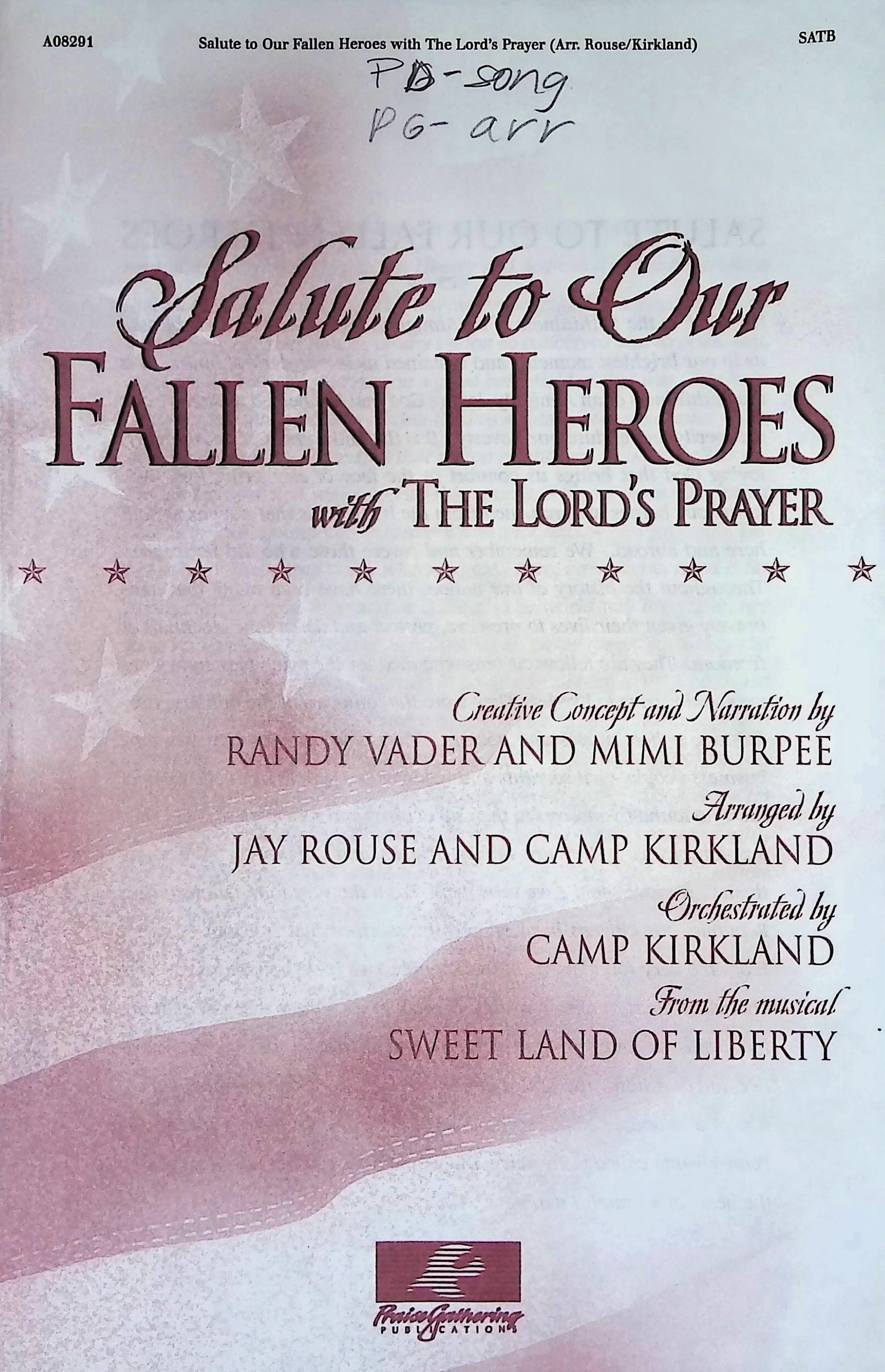Salute To Our Fallen Heroes w/The Lord’s Prayer – All Products ...
