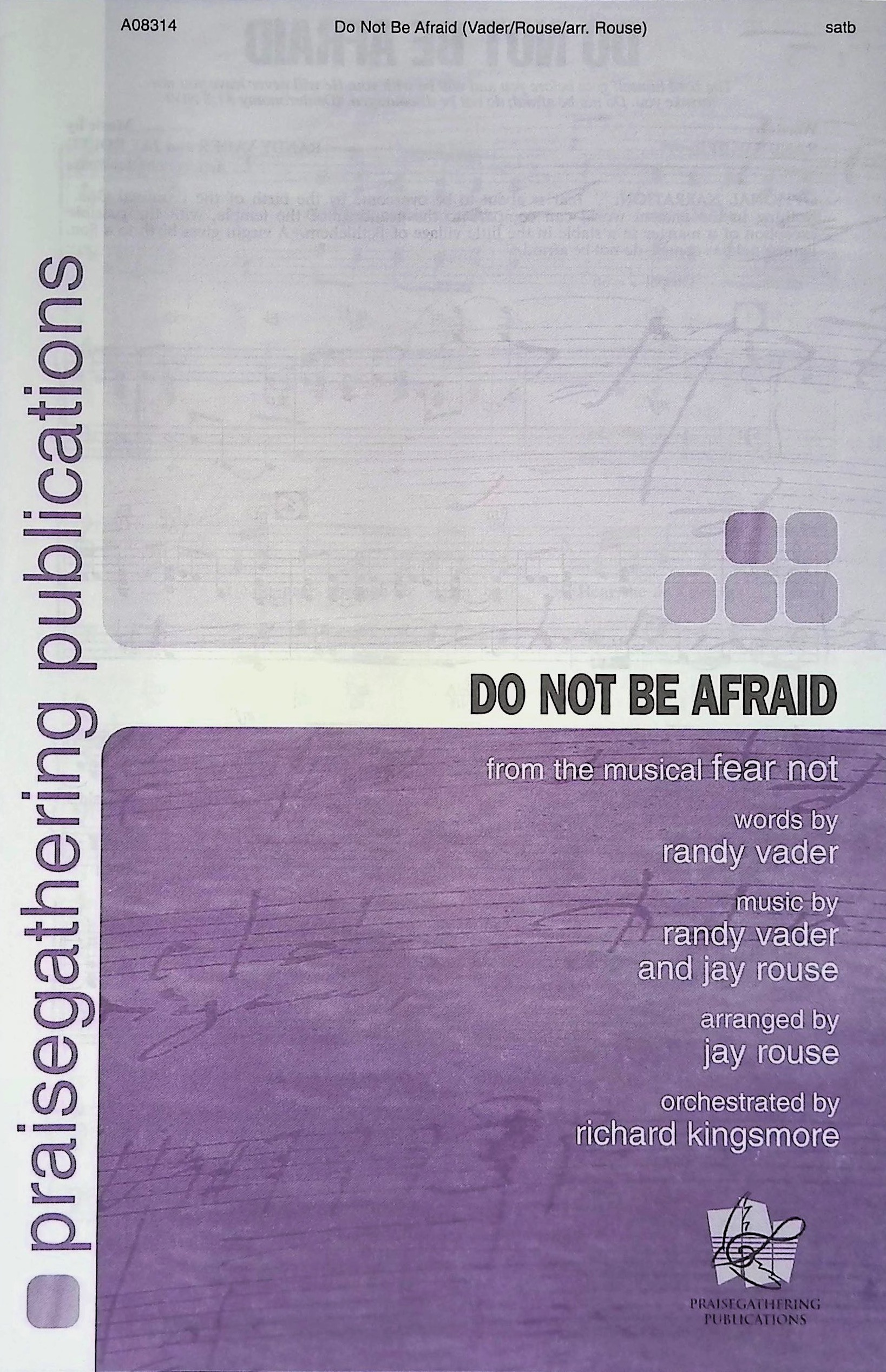 Do Not Be Afraid – Accompaniment Tracks – PraiseGathering Music Group
