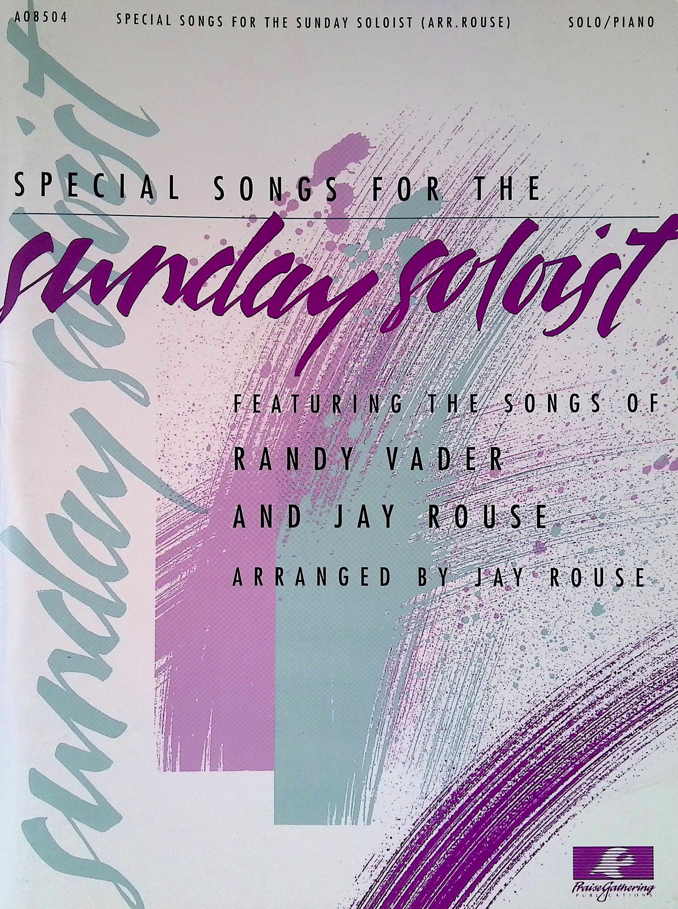 Special Songs For The Sunday Soloist - Full Score and Instrumental Parts