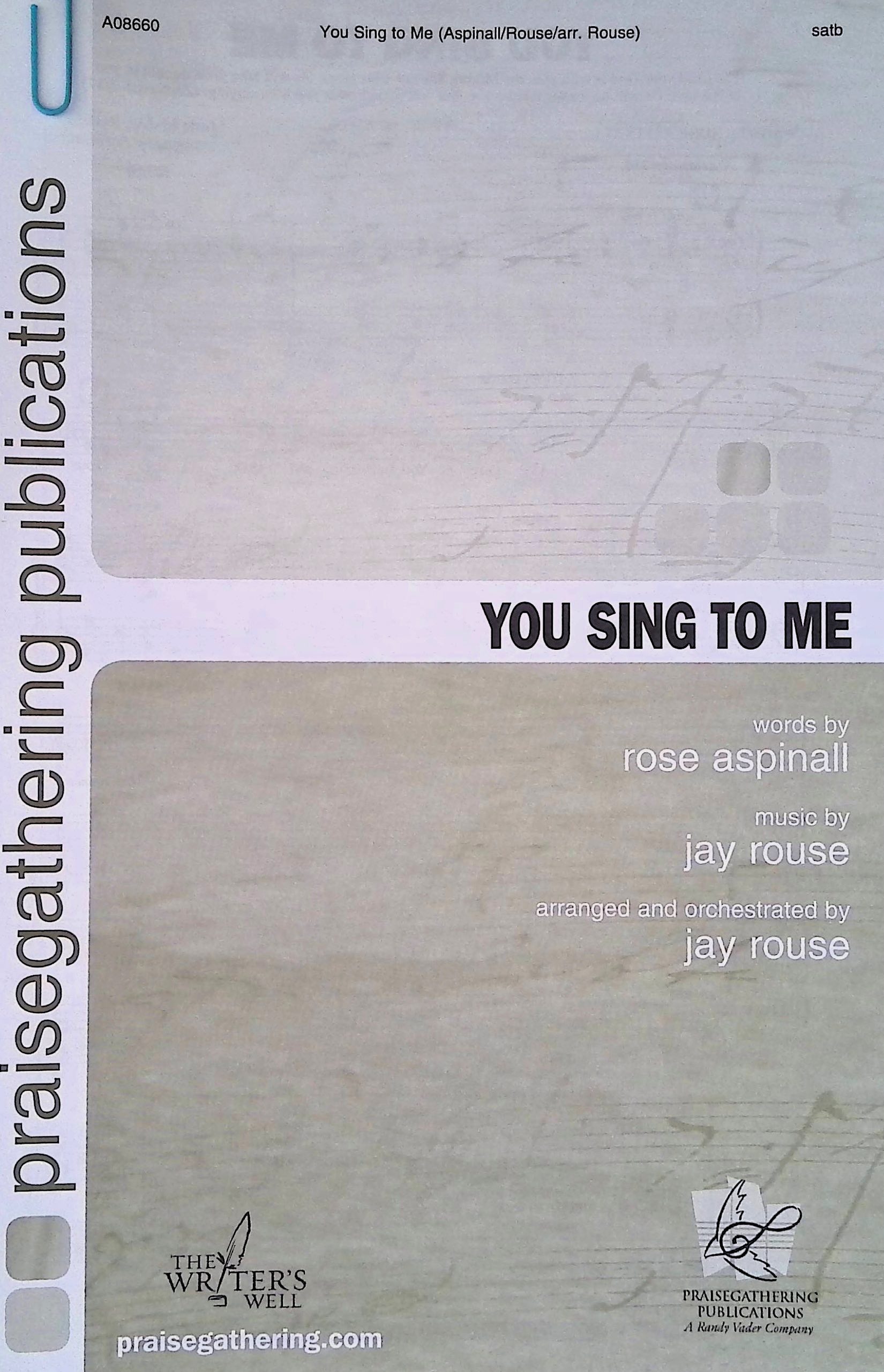You Sing to Me – Accompaniment Tracks – PraiseGathering Music Group
