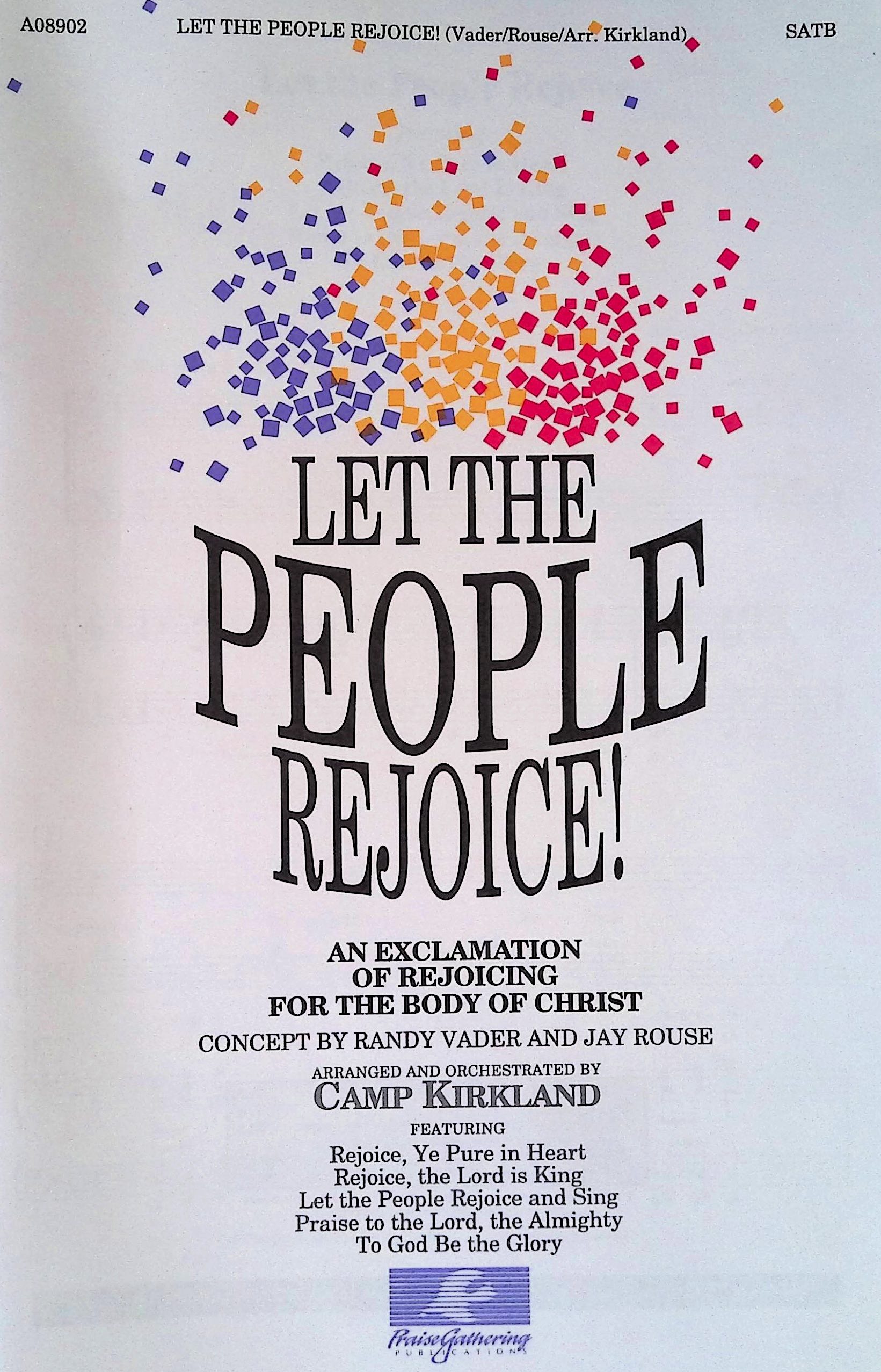 Let The People Rejoice! – Full Score and Instrumental Parts ...