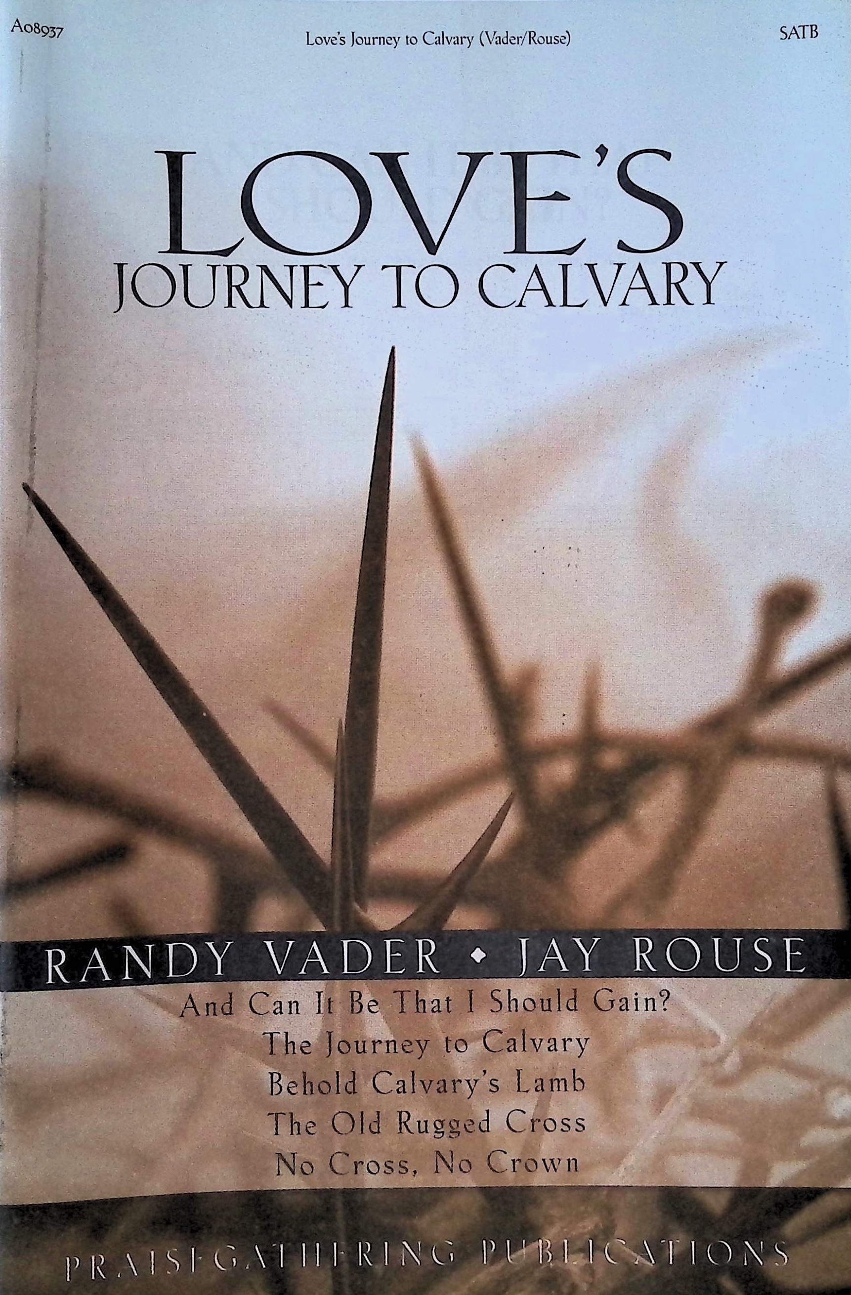 Love’s Journey to Calvary – Full Score and Instrumental Parts ...