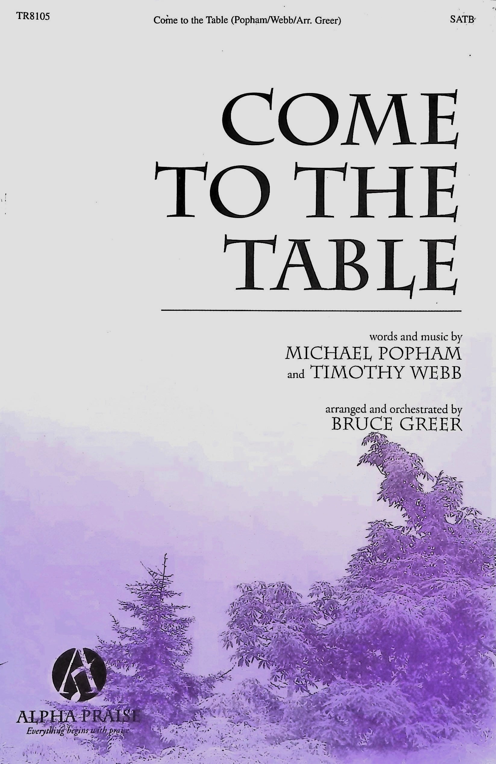 Come To The Table - Accompaniment Tracks