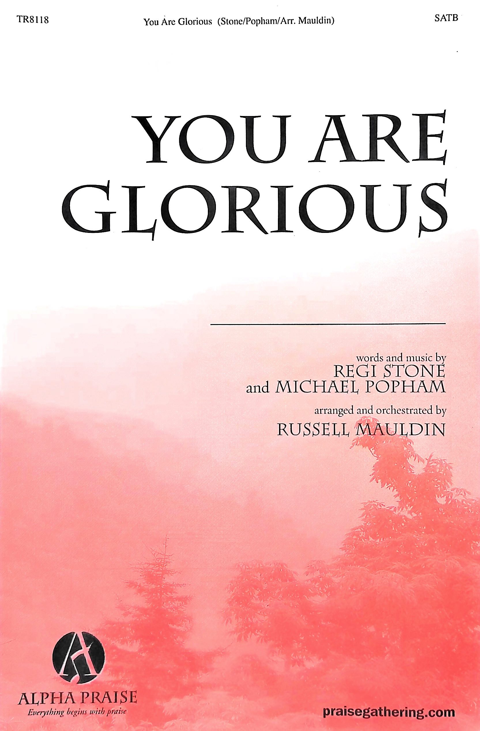 You Are Glorious – Accompaniment Tracks | PraiseGathering Music Group