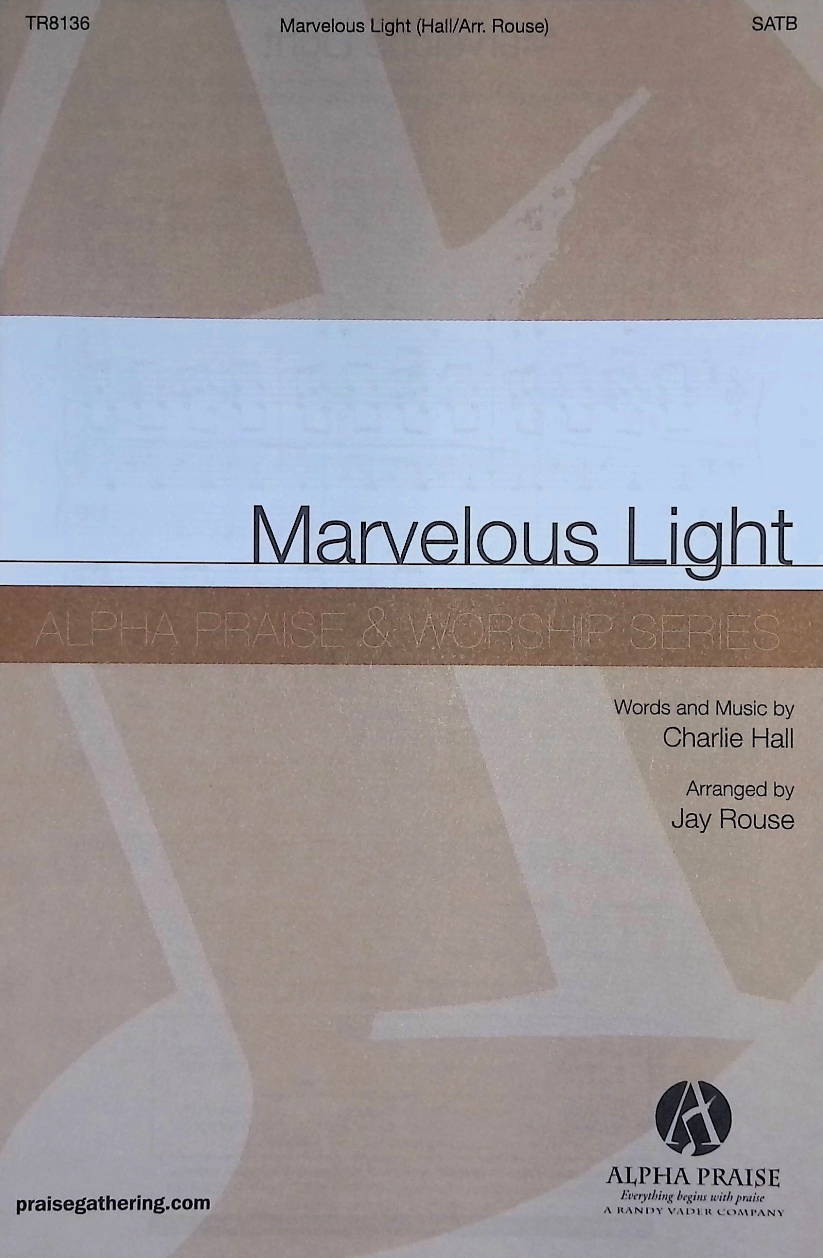 Marvelous Light – Accompaniment Tracks – PraiseGathering Music Group