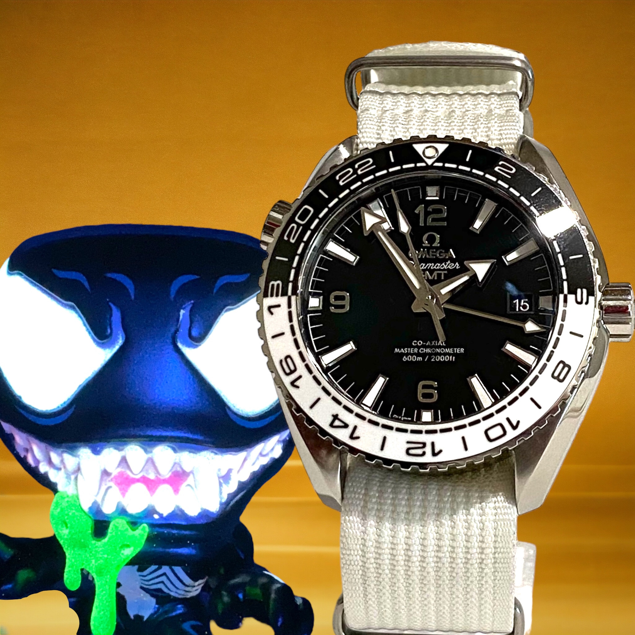 TimeZone : TZ Showcase » FS: Omega Seamaster Planet Ocean GMT "Oreo ...