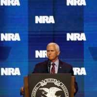 NRA crowd greets Mike Pence with boos: 'I love you too' – Article Bias ...