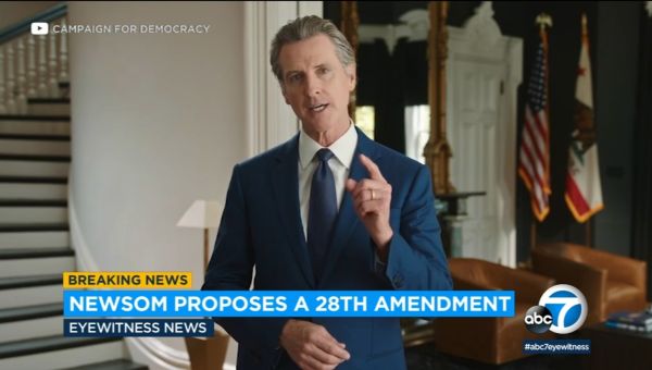 Newsom proposes 28th amendment to US Constitution to restrict gun ...