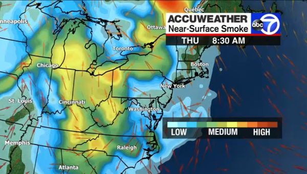 Tri-State air quality to again be impacted by smoke from wildfires in ...
