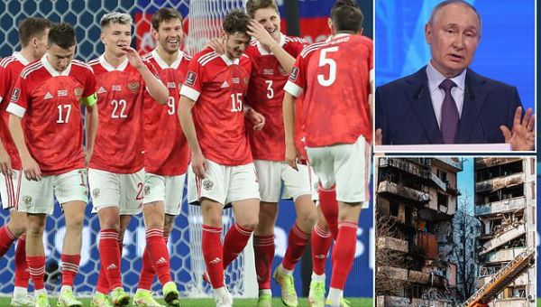Russia play first game outside old Soviet borders since UEFA expulsion ...