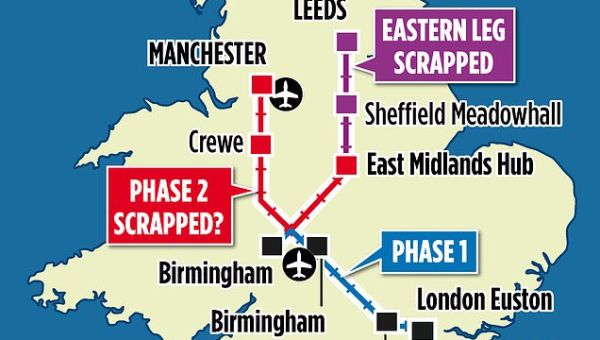 Rishi Sunak 'delays decision on downgrading HS2 until November ...