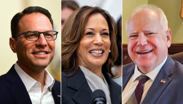Kamala Harris narrows VP candidates to Josh Shapiro, Tim Walz: report ...