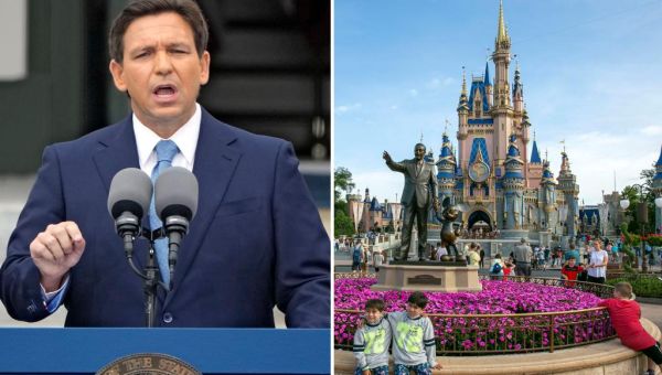 Florida Gov. DeSantis signs bill placing Disney district under state ...
