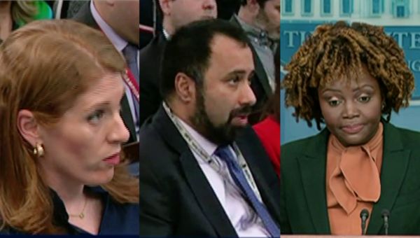 WATCH: First 2 Reporters at Briefing Ask Biden Spox Jean-Pierre About ...
