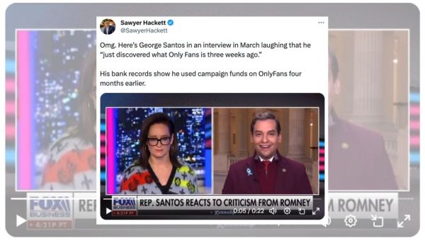 Did George Santos Claim He Never Heard of OnlyFans, Months After Allegedly – Article Bias Rating ...