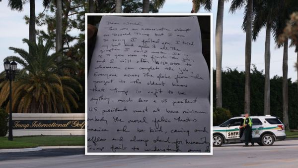 Suspect in apparent Trump assassination attempt allegedly wrote note of ...