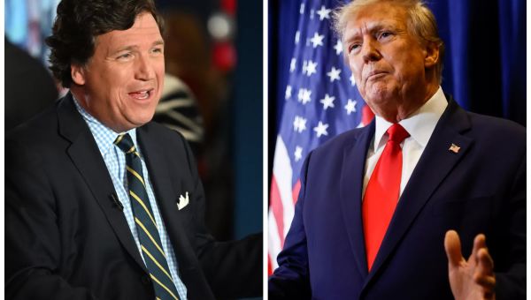 Tucker Carlson praises Trump day after leaked texts revealed his ...