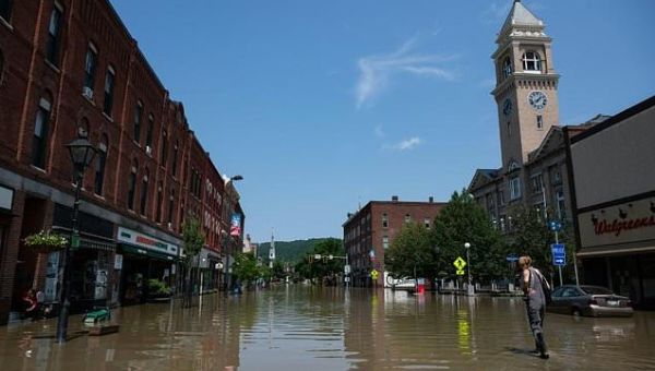 Evacuations as US state of Vermont hit by catastrophic floods – Article Bias Rating – Biasly