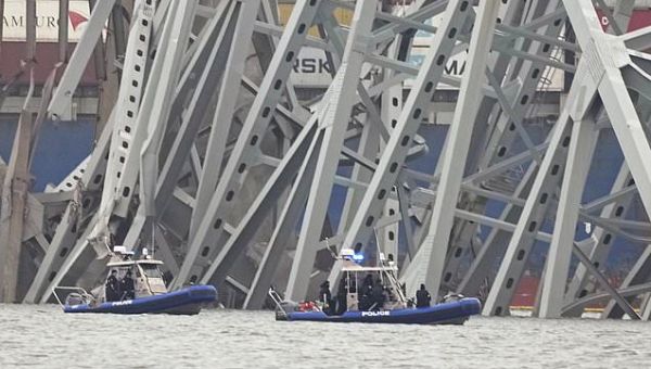 Baltimore bridge collapse: Divers recover two bodies from water ... Baltimore bridge collapse: Divers recover two bodies from water ...