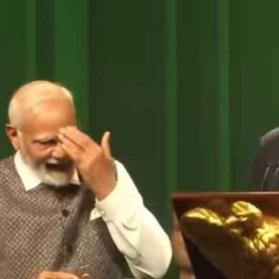 PM Modi bursts into laughter as Joe Biden recounts his grandfather’s ...