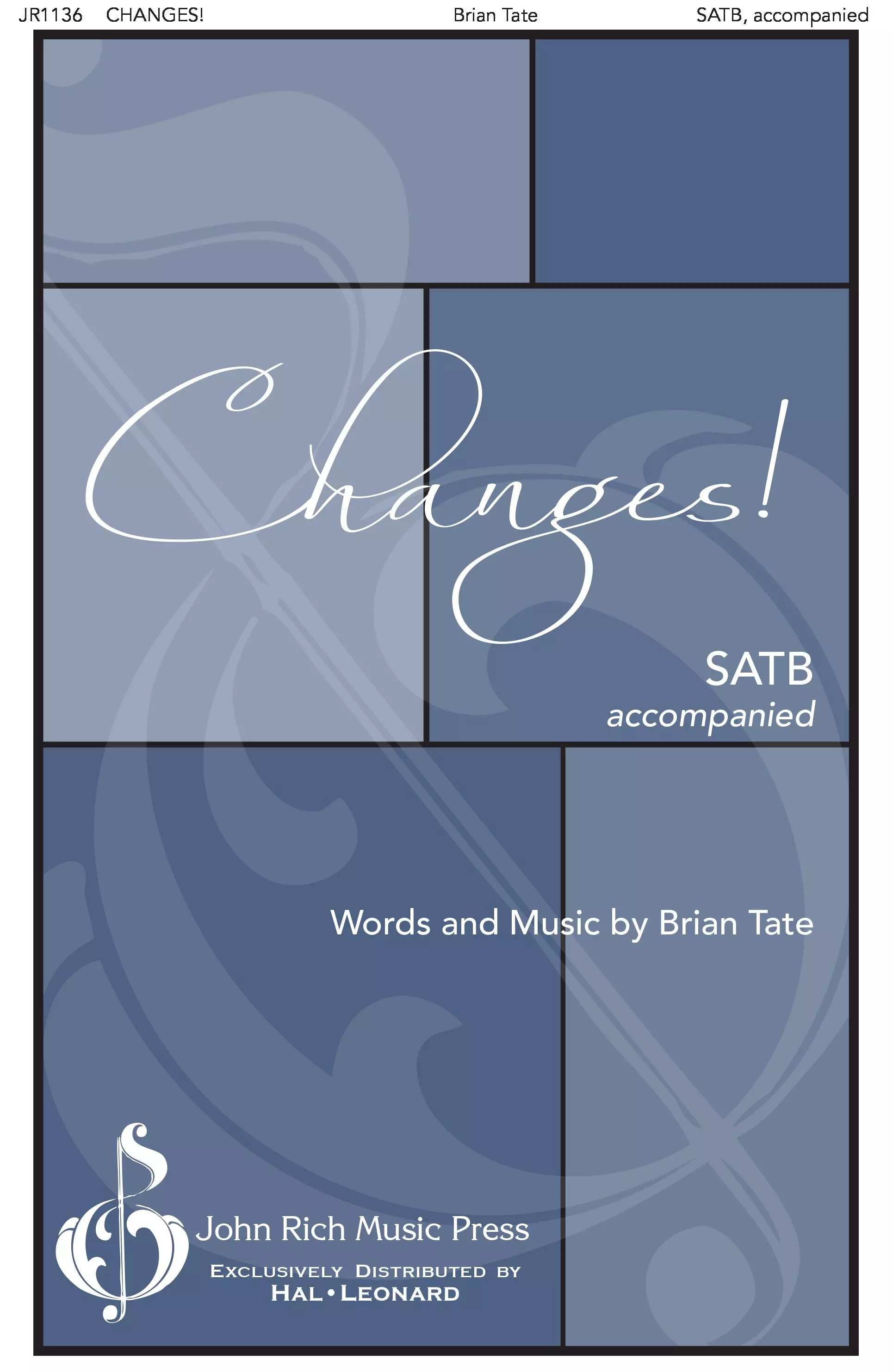 Changes - SATB - Choral Score - Pavane Publishing