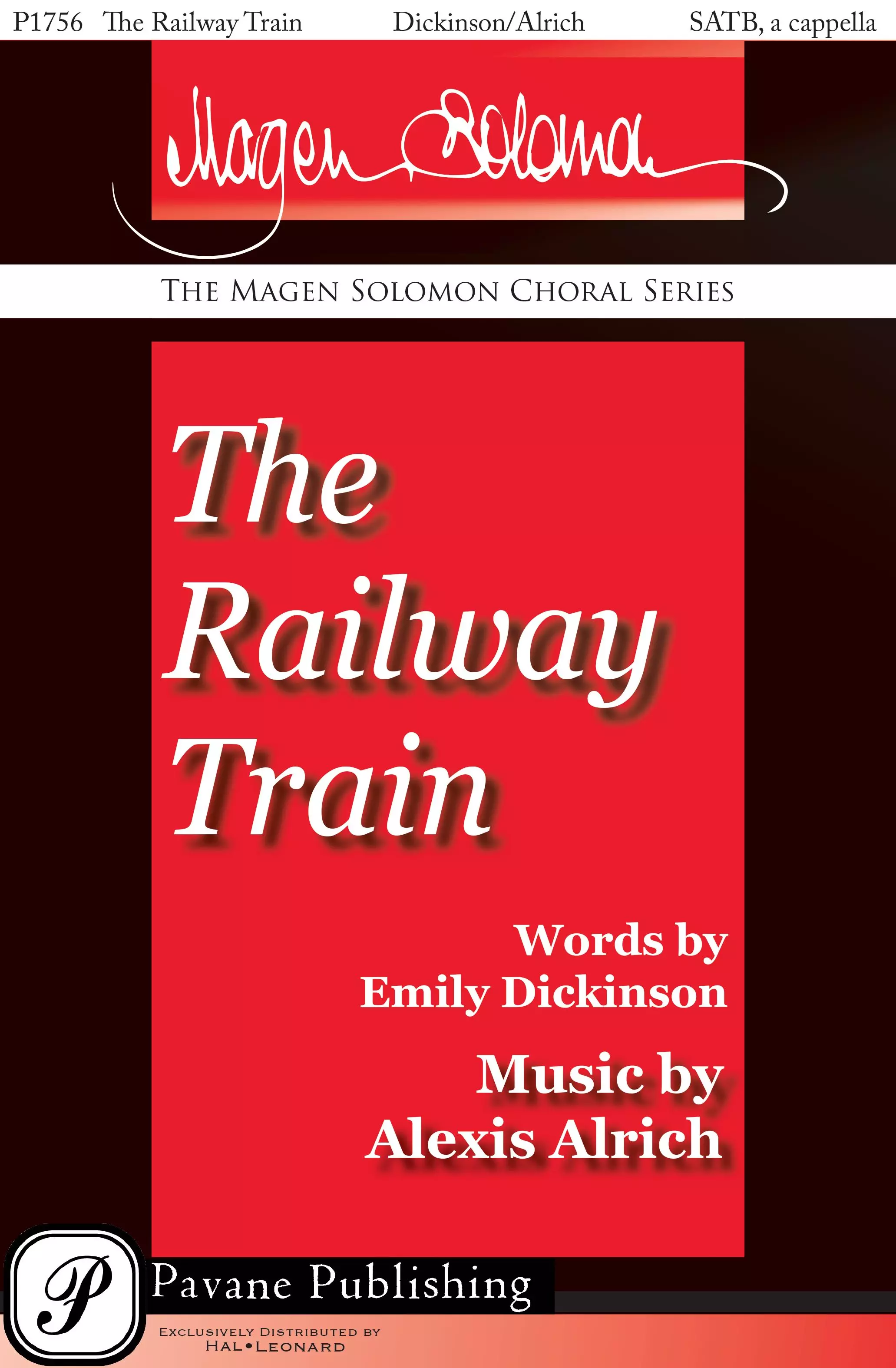 The Railway Train - SATB - Choral Score - Digital - Pavane Publishing