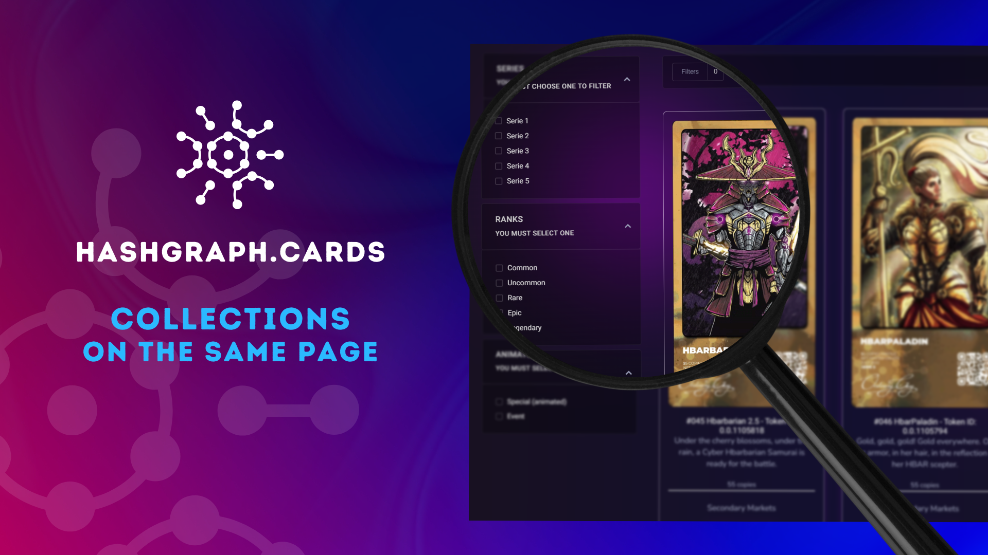 Hashgraph Cards | Collections