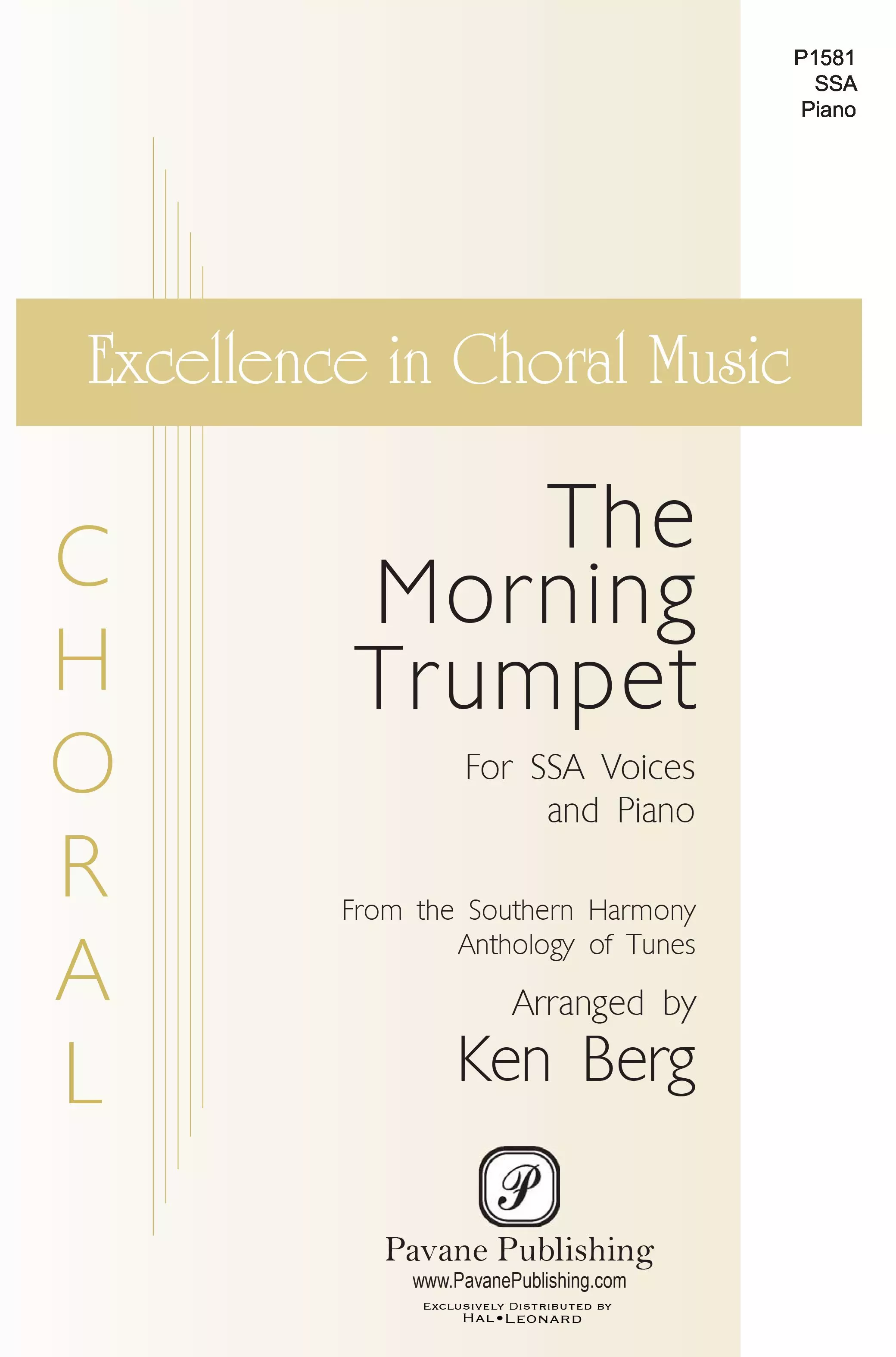 The Morning Trumpet - SSA/SSAA - Choral Score - Pavane Publishing
