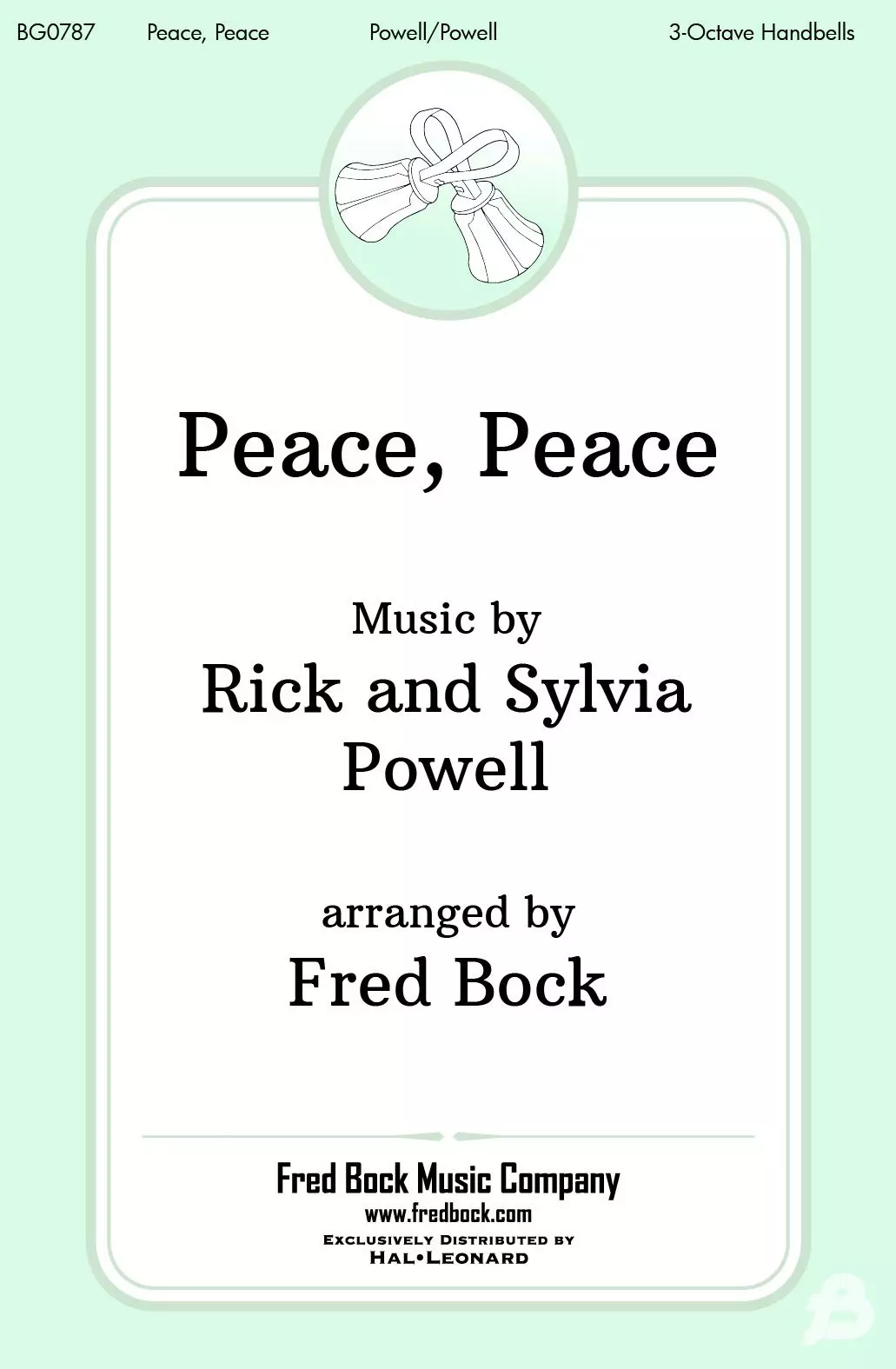 Peace, Peace - 3 octave handbells