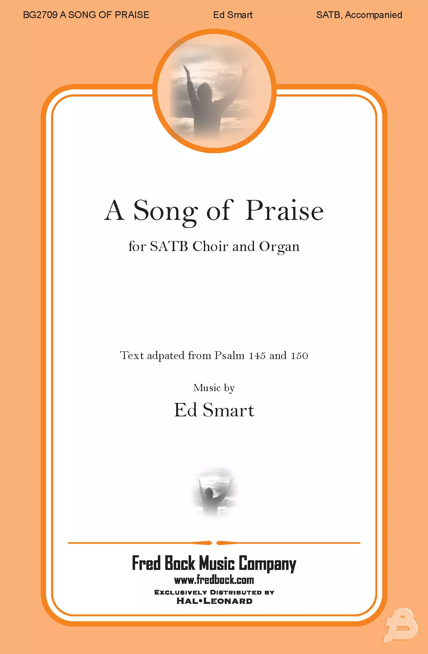 A Song Of Praise - SATB - Digital - Fred Bock Music