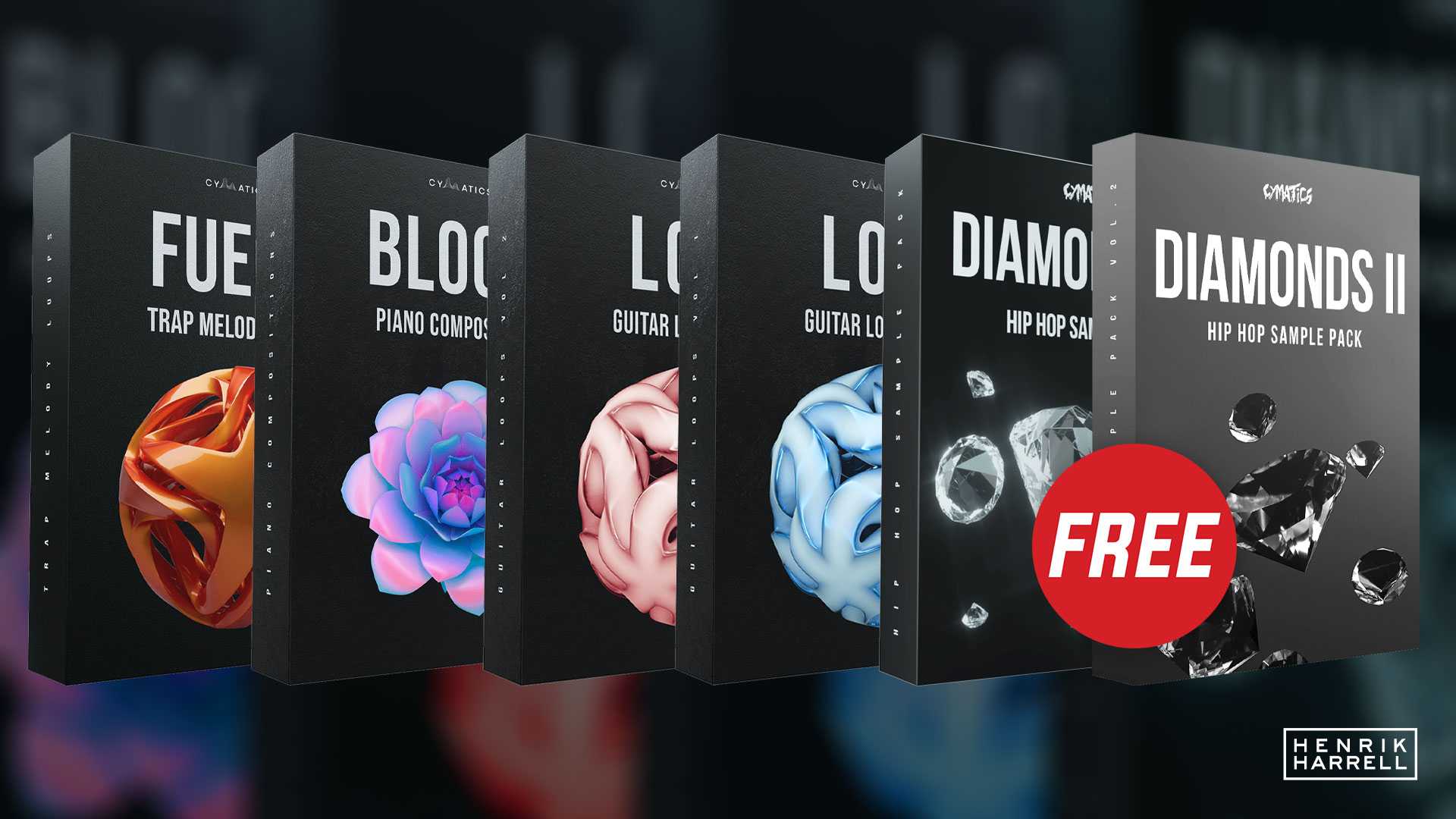 Free premium sample packs from Cymatics (Limited Time) – Henrik Harrell