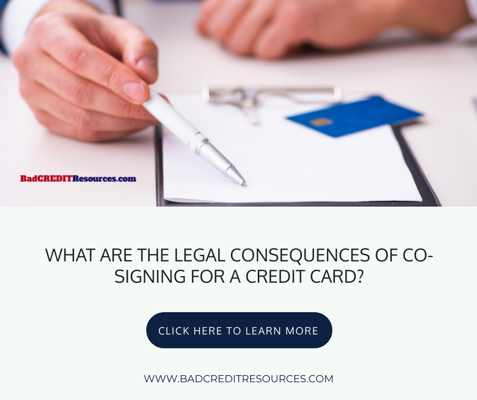 Six Reasons Why You Should Never Co-Sign For A Credit Card